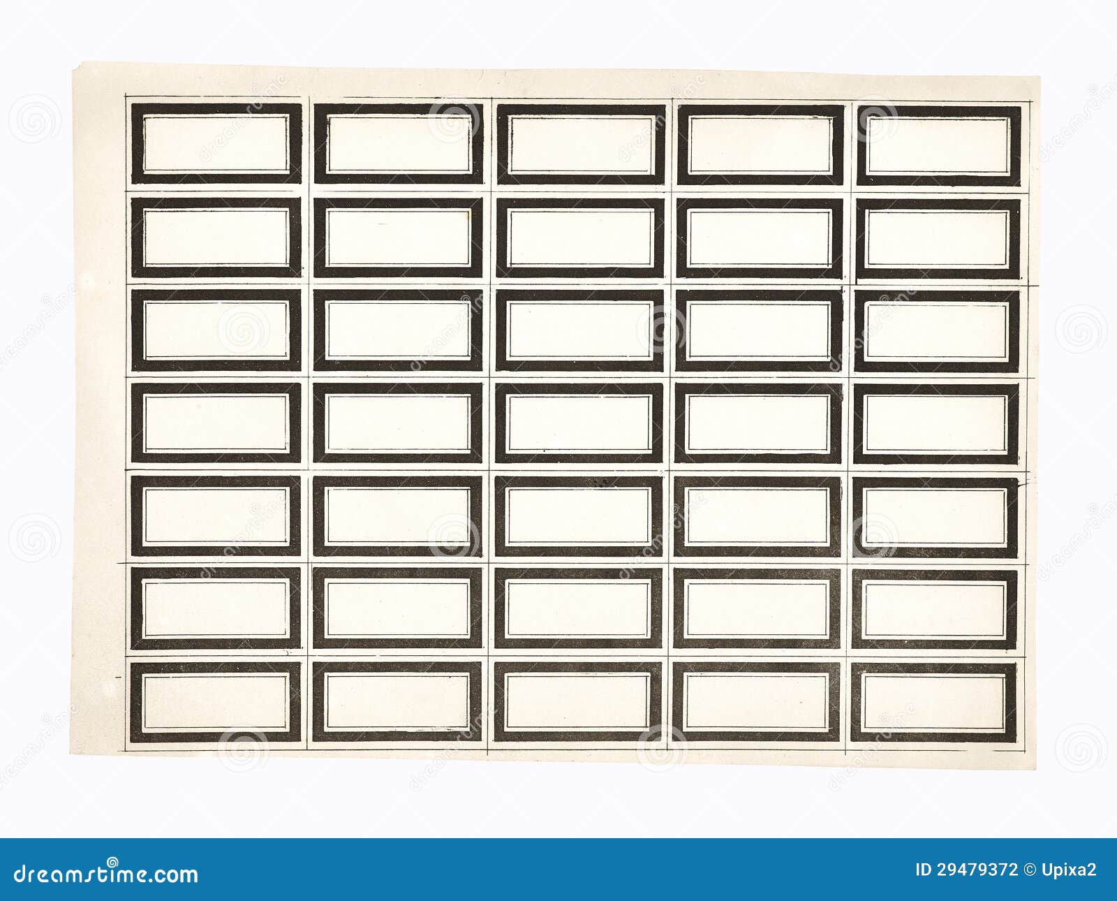 Black rectangles stock photo. Image of corner, isolated - 29479372