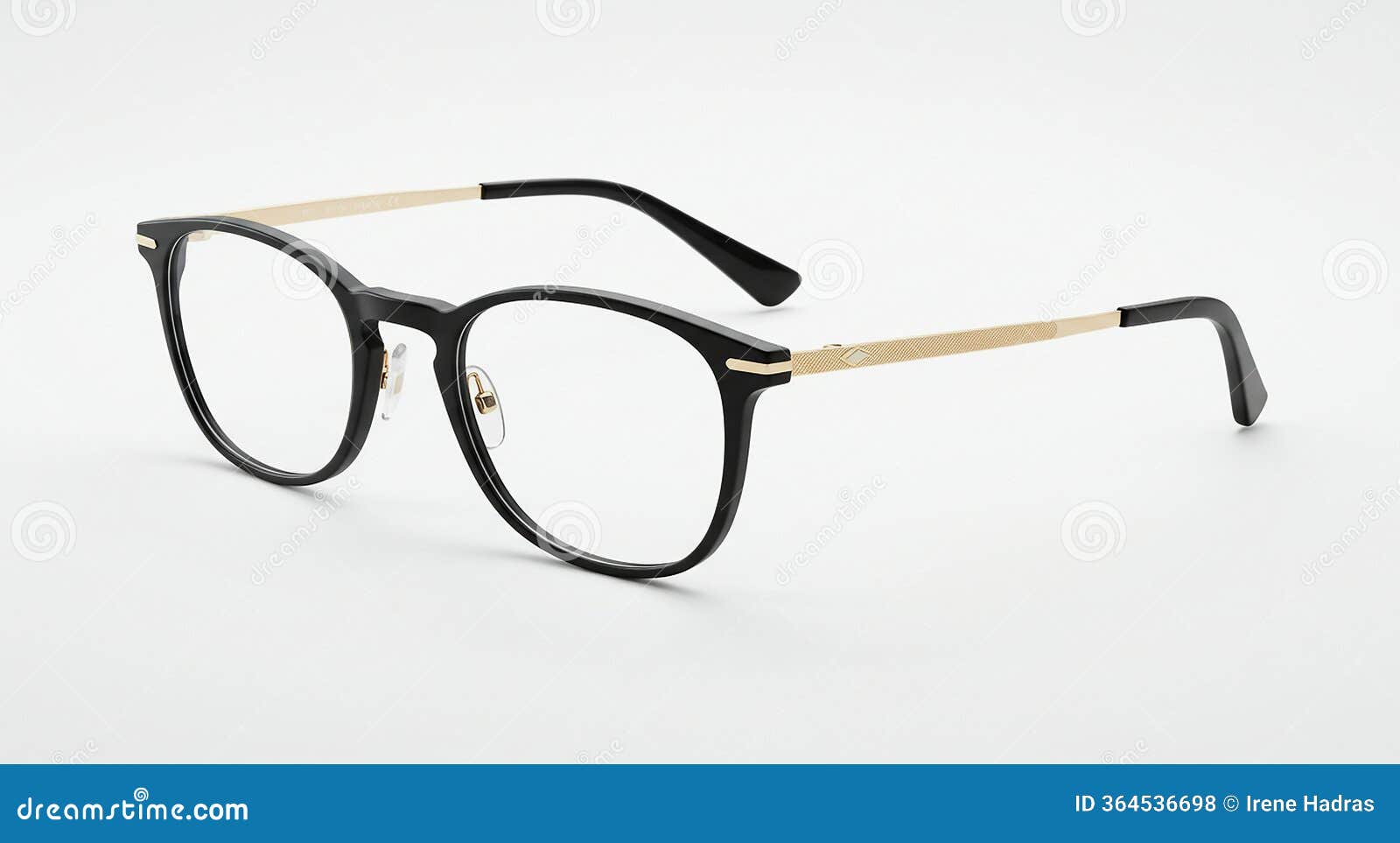 Rectangular Eyeglasses Icon Vector Sign And Symbol Isolated On White ...