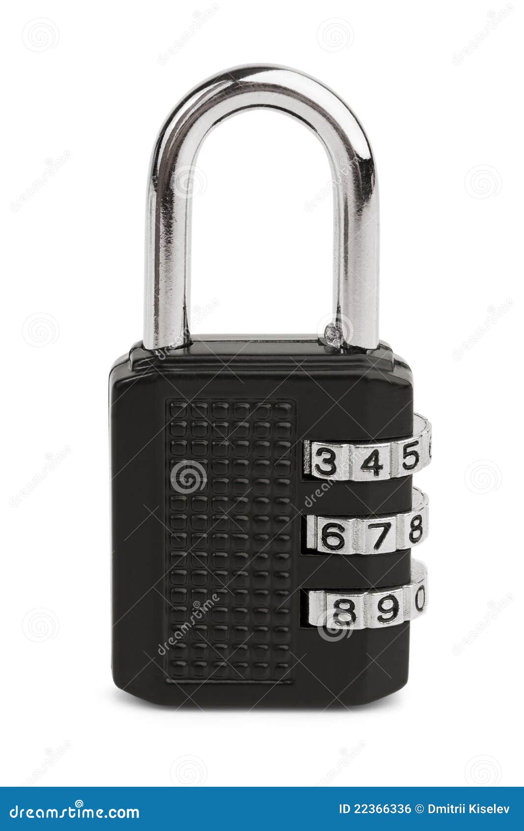 Black Rectangular Lock Code Stock Photo - Image of white, silver: 22366336