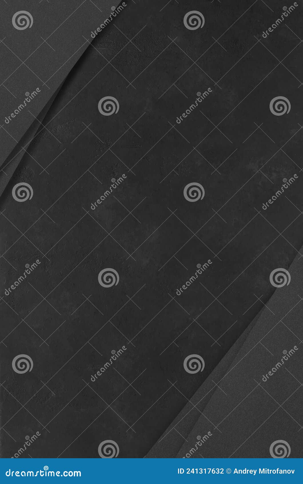 Black Rectangular Mockups on a Dark Concrete Background. Design ...
