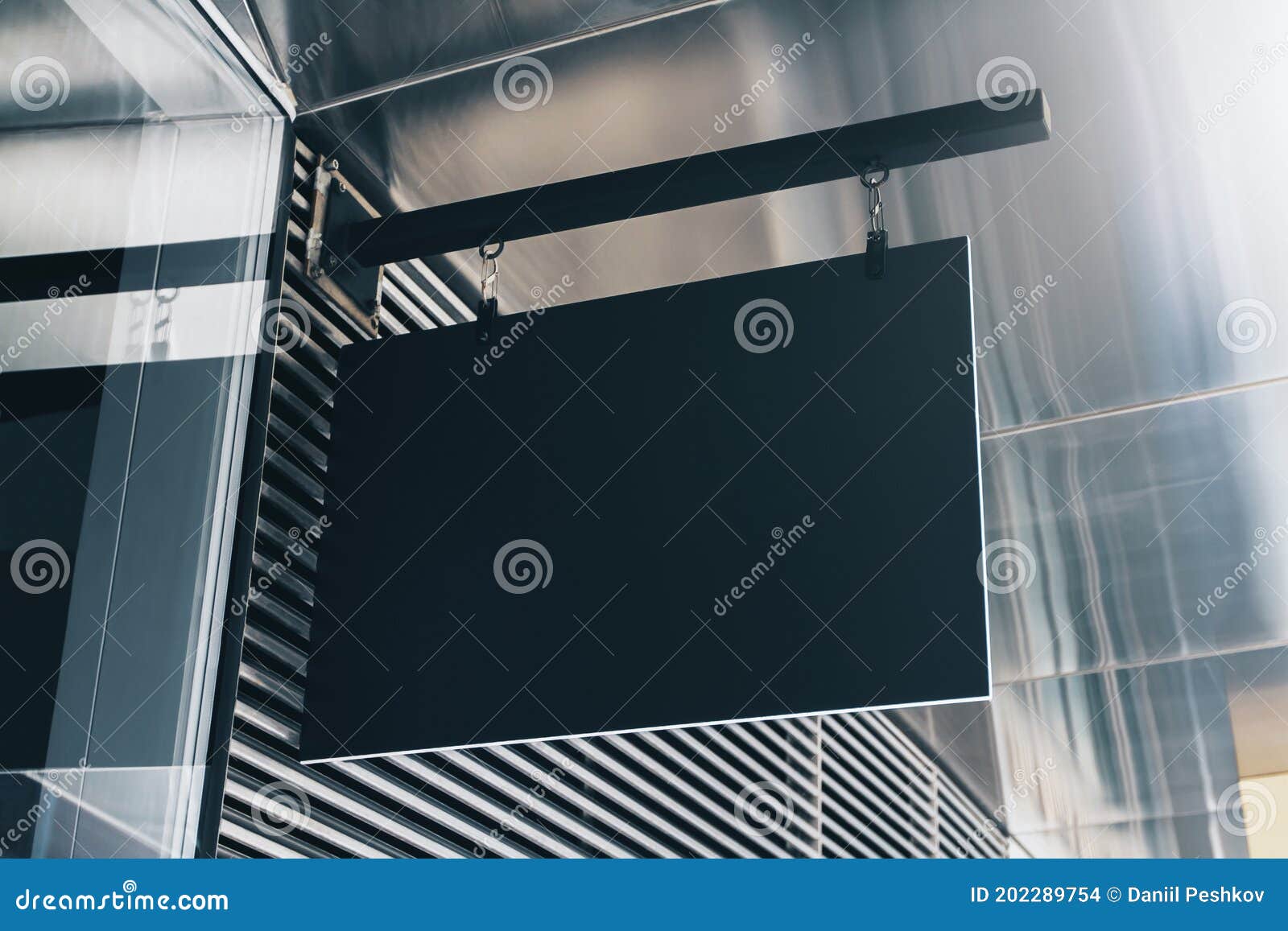 Red Rectangular Sign Reading Drive Thru For Fast Food Restaurant With ...