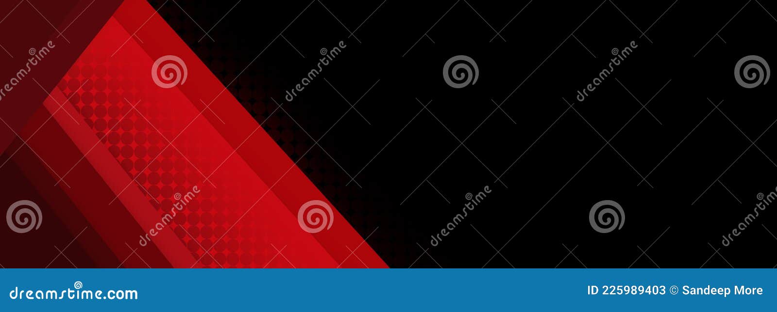 Black and Red Abstract Geometrical Red Color Background Banner Stock ...