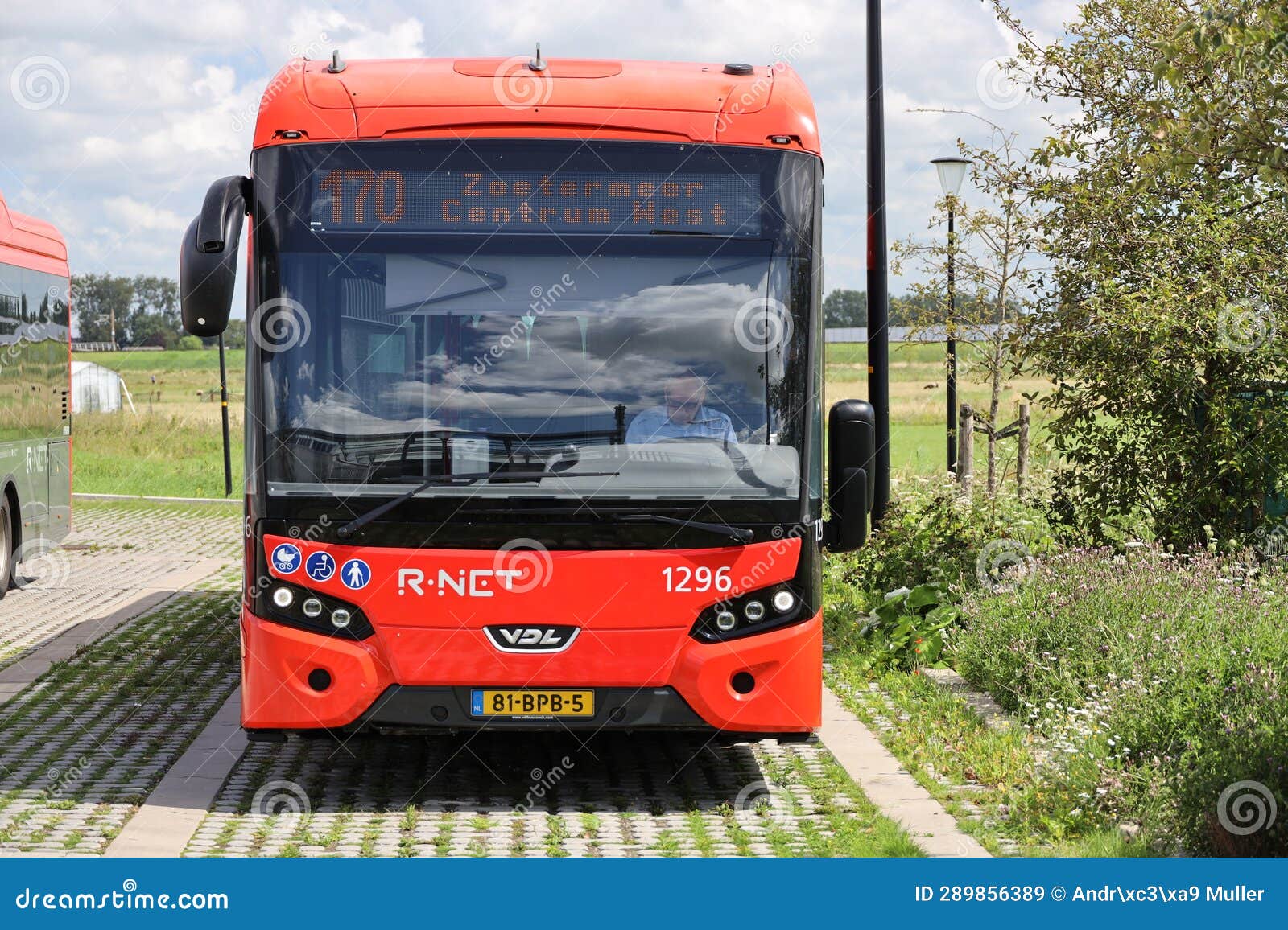 Black and Red Bus Runned by RET in R-NET Colors Editorial Stock Image ...