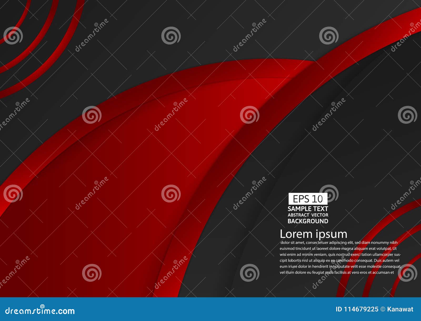 Black and Red Color Geometric Abstract Background Modern Design with ...