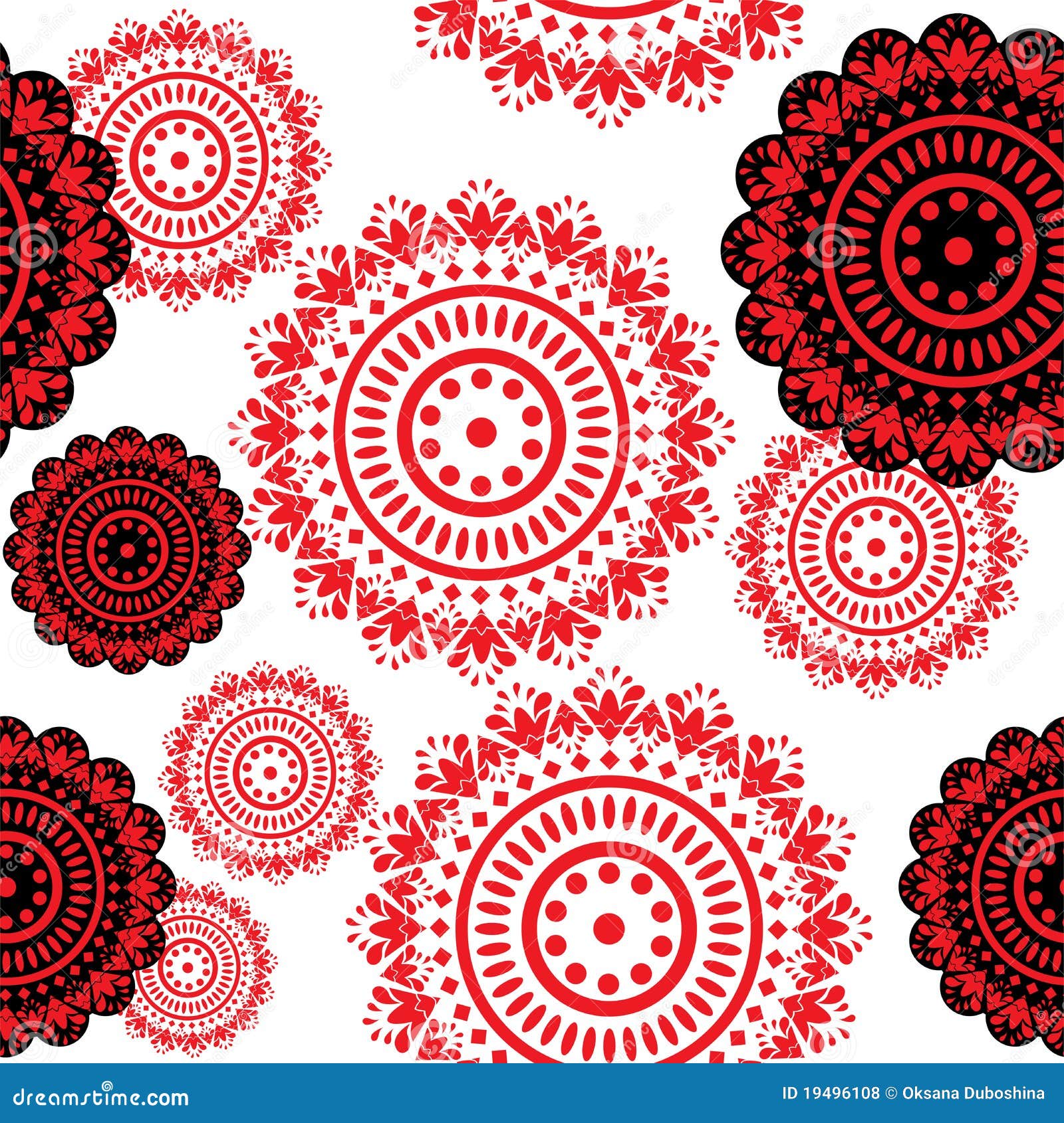 Black and red elements stock vector. Illustration of geometric - 19496108