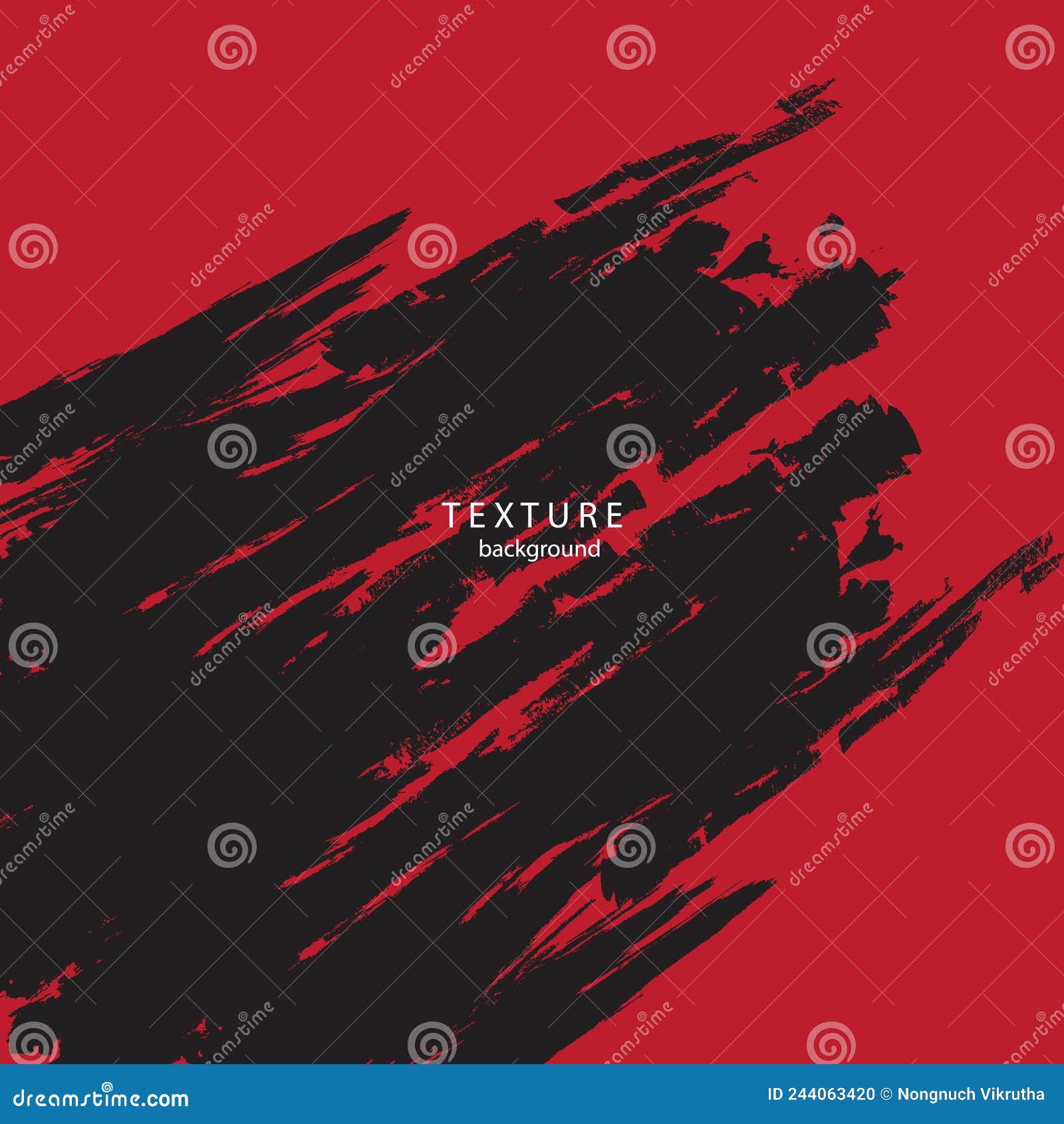 Black and Red Grunge Texture with Distressed Effect. Ink Splash Stock ...