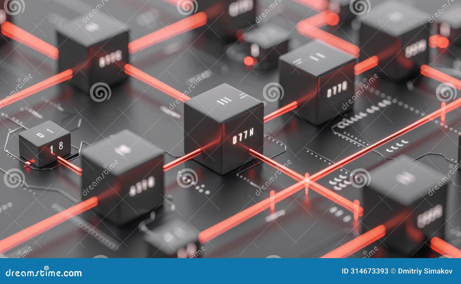 A black and red stock illustration. Illustration of component - 314673393