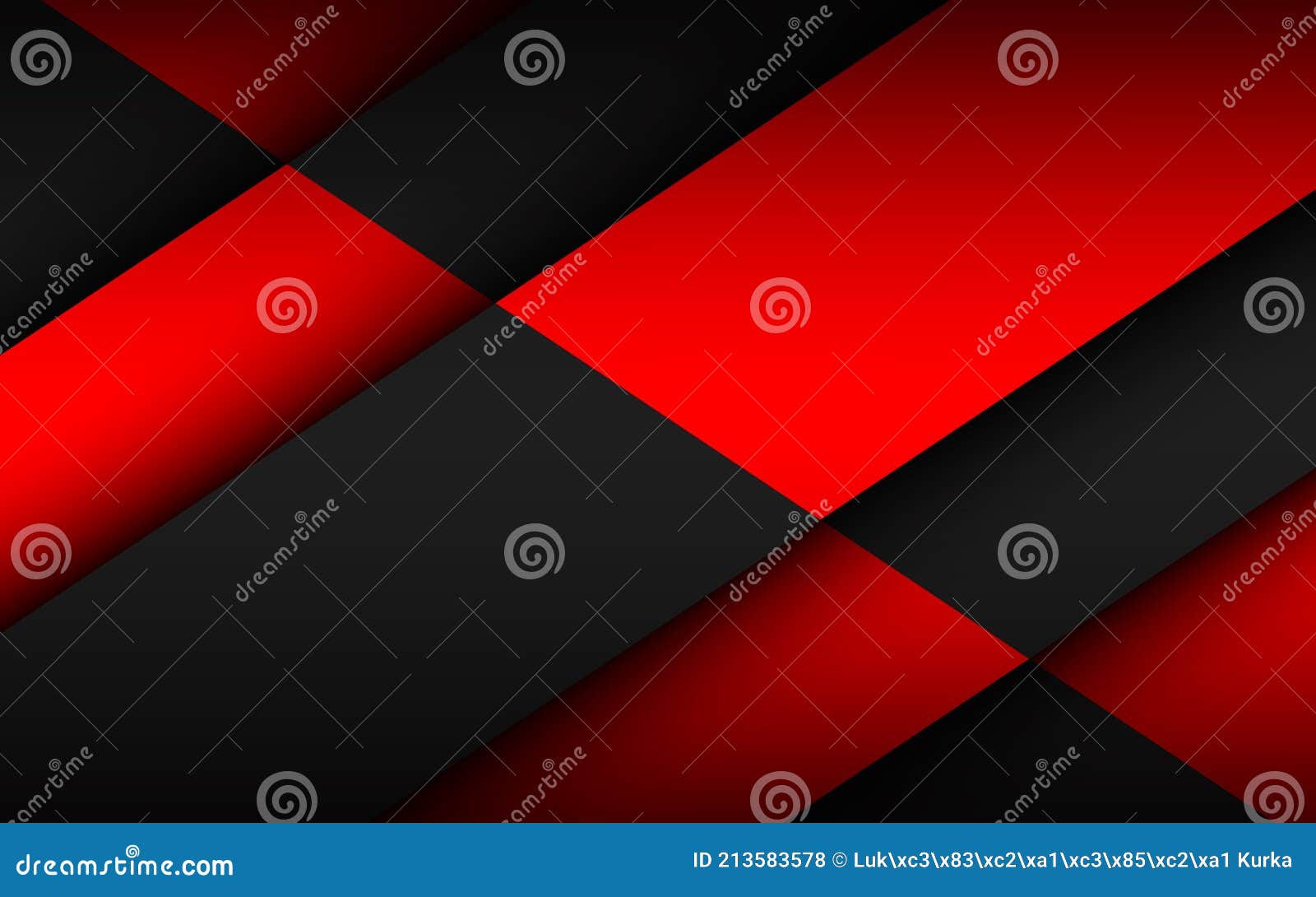Black and Red Material Design Background Overlap Layers. Modern Web ...