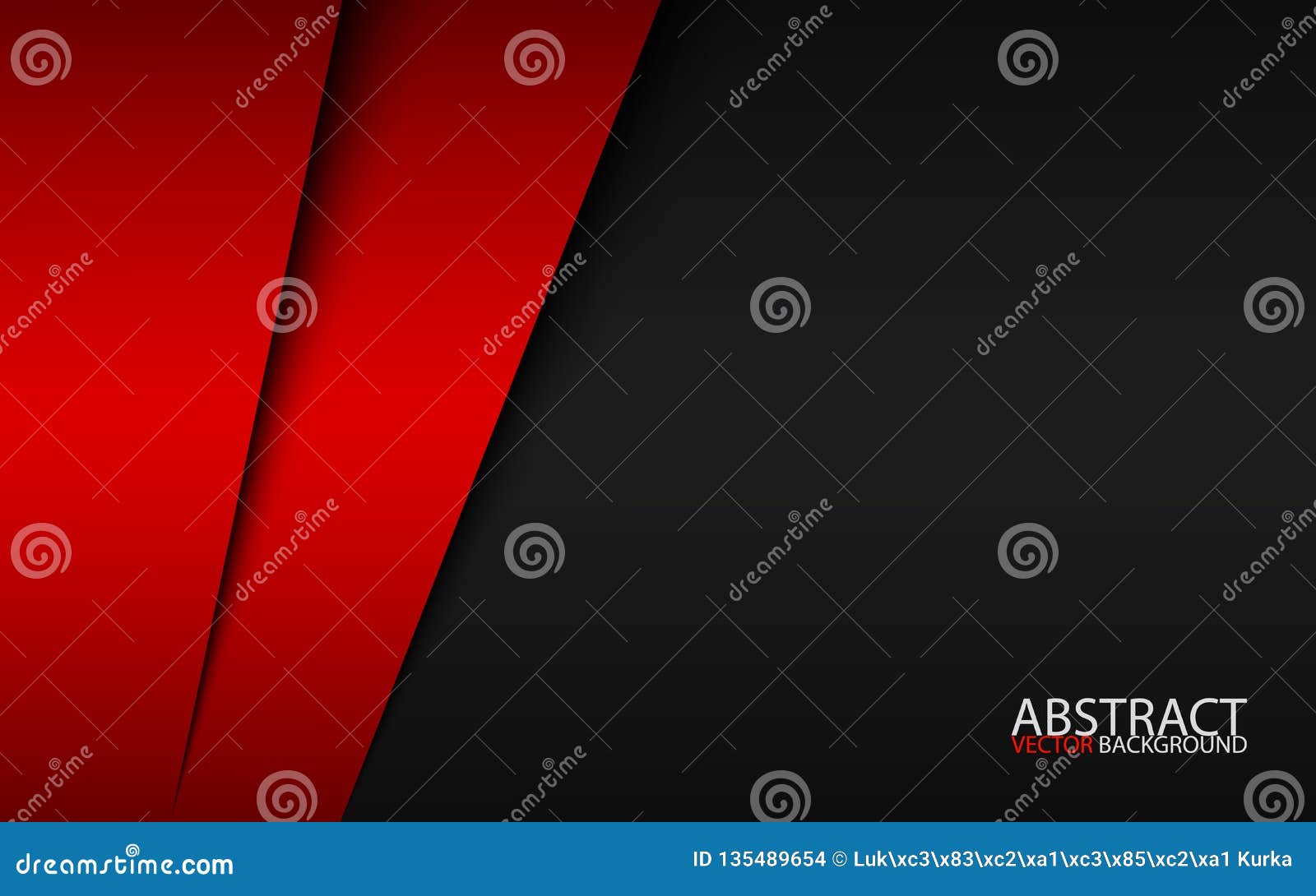 Black and Red Modern Material Design, Corporate Template for Your ...