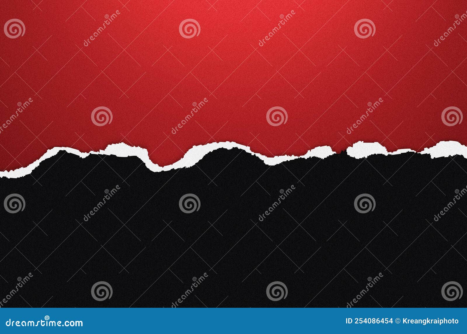 Black and Red Paper Cut Empty for Text Stock Illustration ...