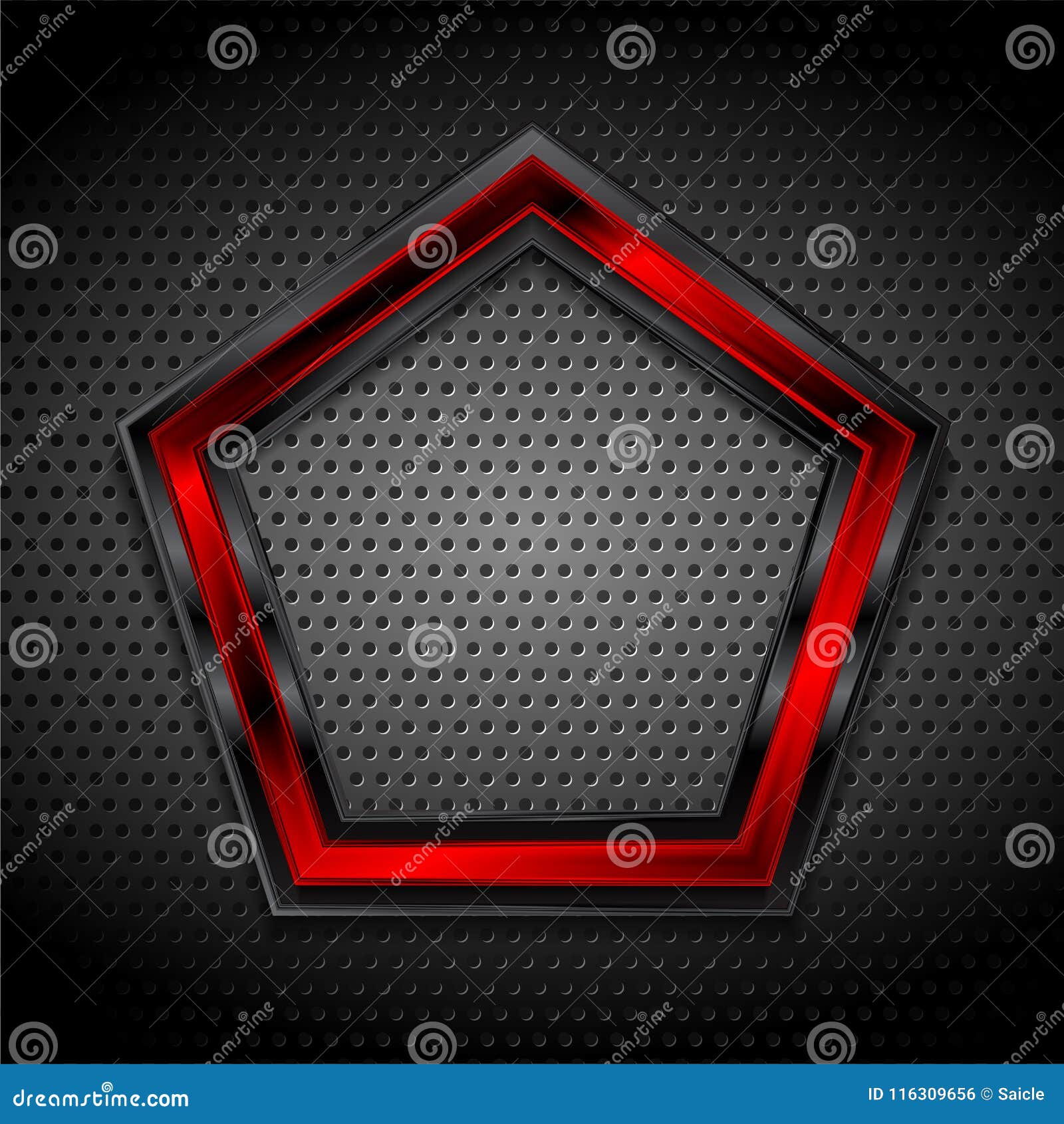 Red Pentagon Stock Illustrations – 1,357 Red Pentagon Stock ...