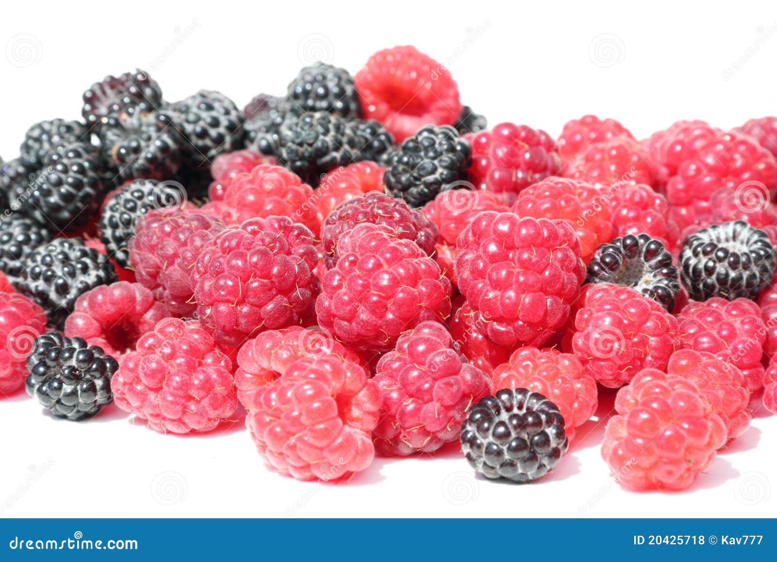 Black and red raspberries stock photo. Image of black - 20425718