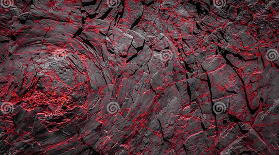 Black and Red Rocks - Rock Stone Background Stock Photo - Image of ...