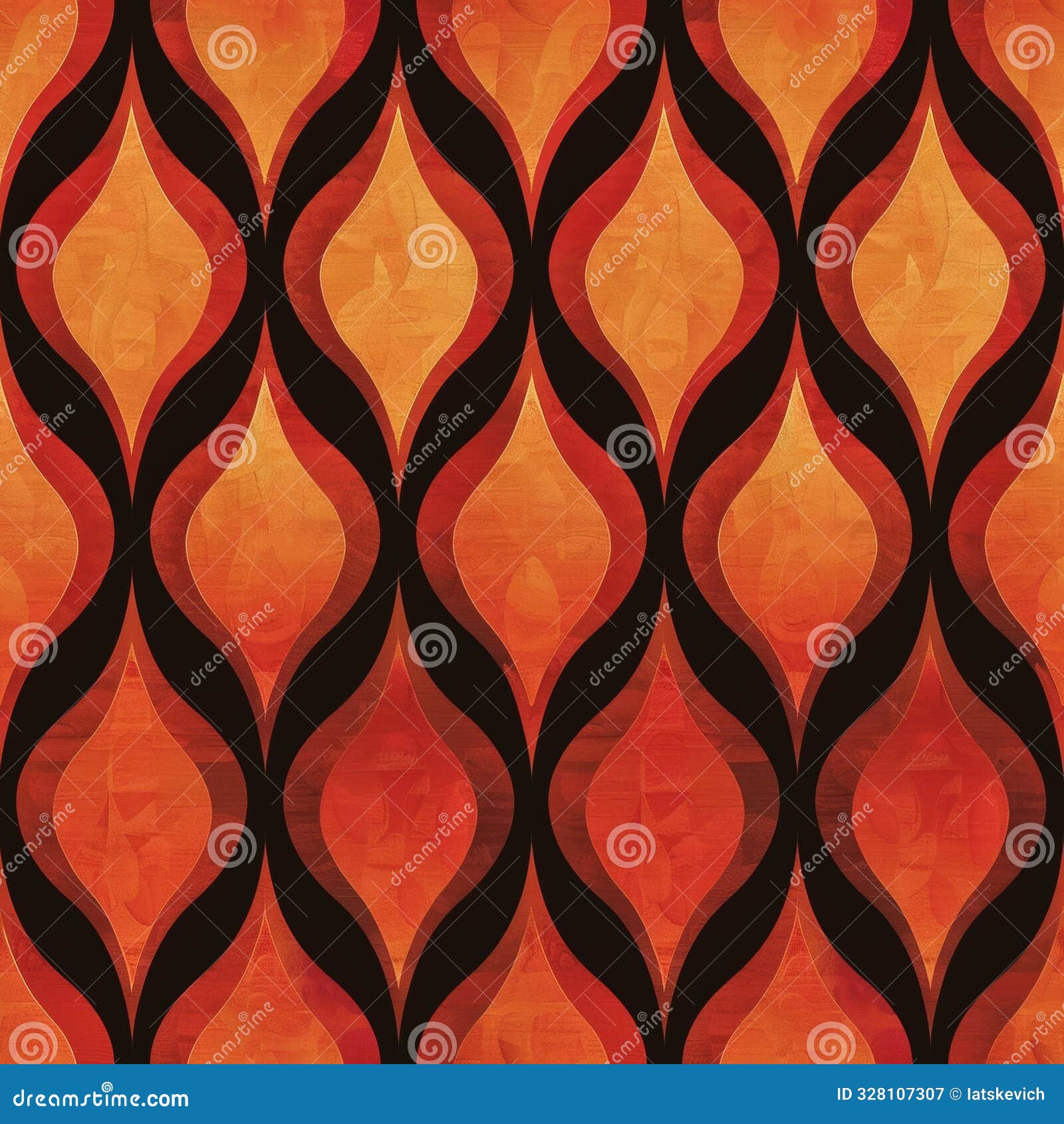 Black and Red Seamless Pattern, Tileble Wallpaper Stock Illustration ...