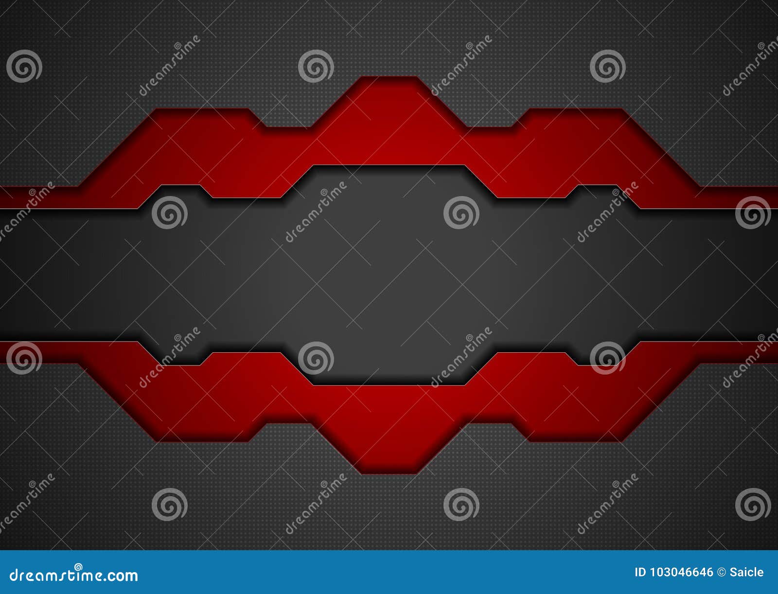 Black and Red Technology Concept Abstract Background Stock Vector ...
