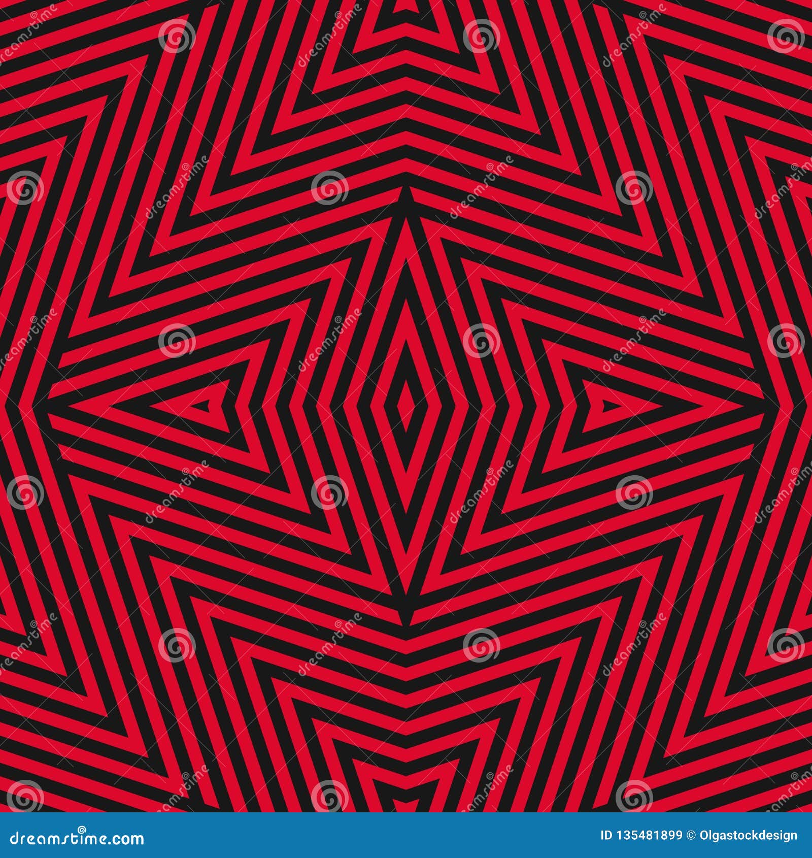 Black and Red Vector Geometric Seamless Pattern with Diagonal Lines ...