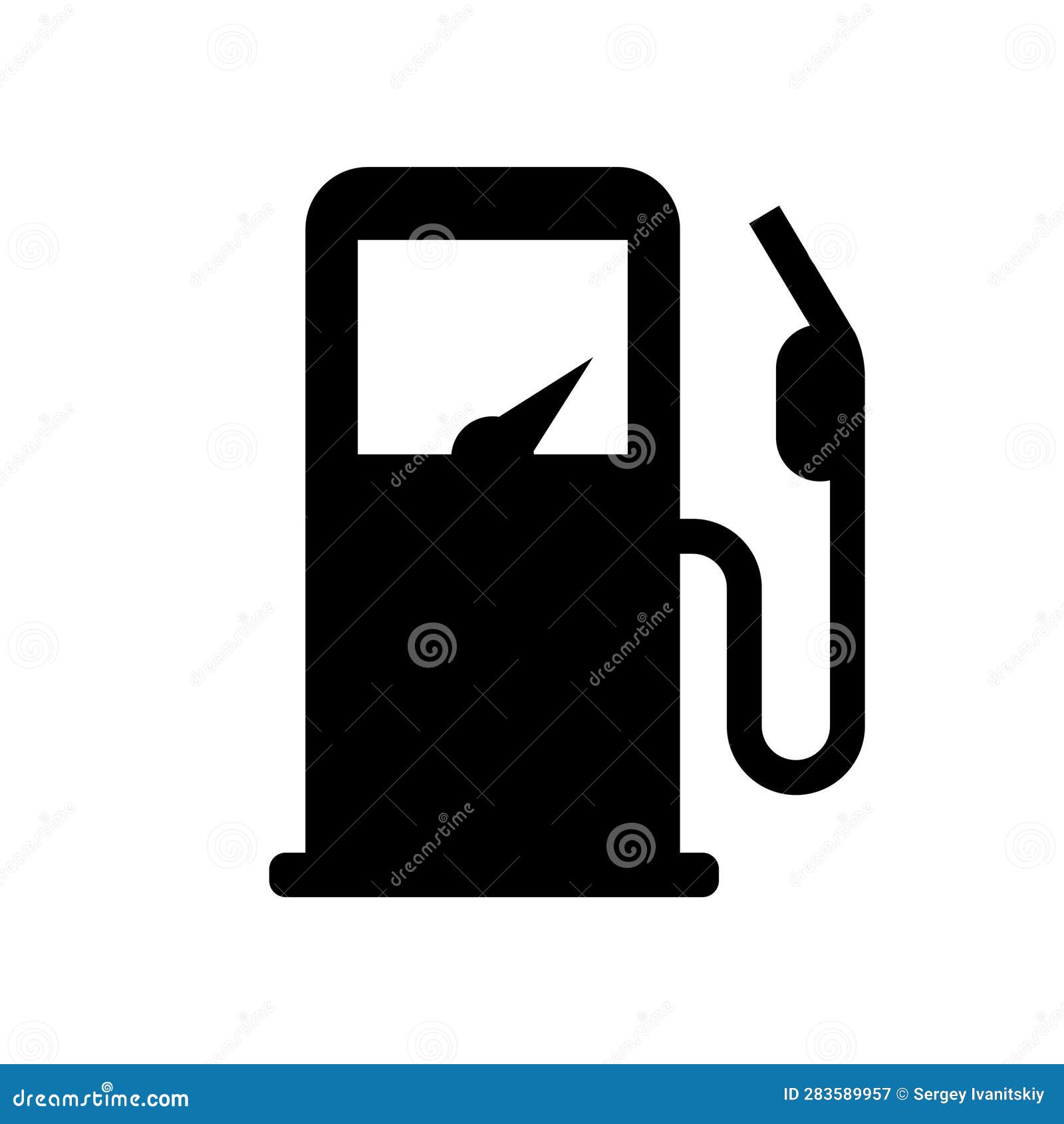 Refueling Gun Icon. Auto Gas Station Sign. Fuel Industry, Gasoline And ...