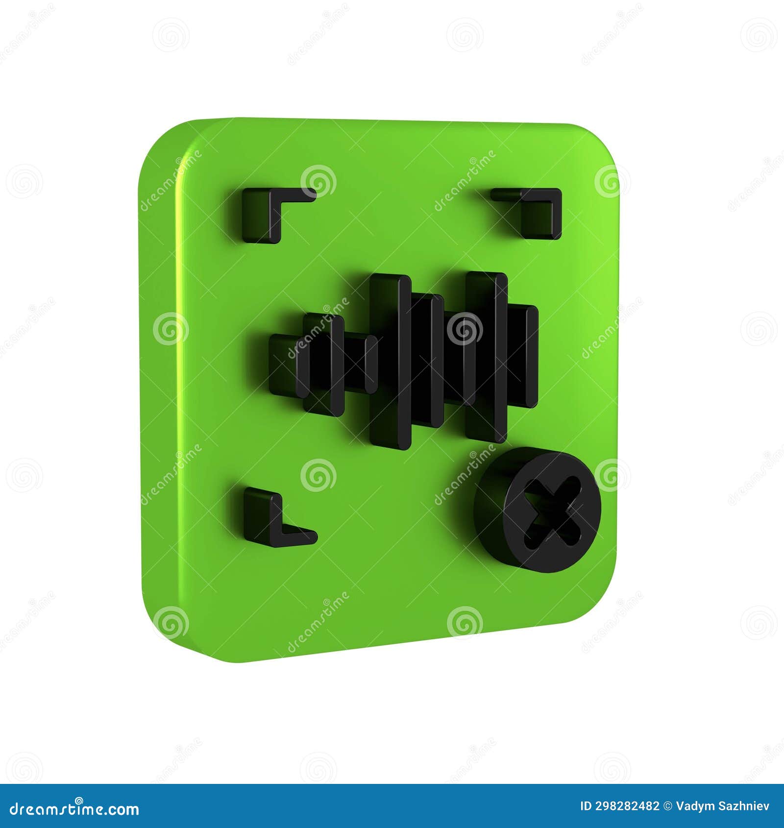 Black Rejection Voice Recognition Icon Isolated on Transparent ...