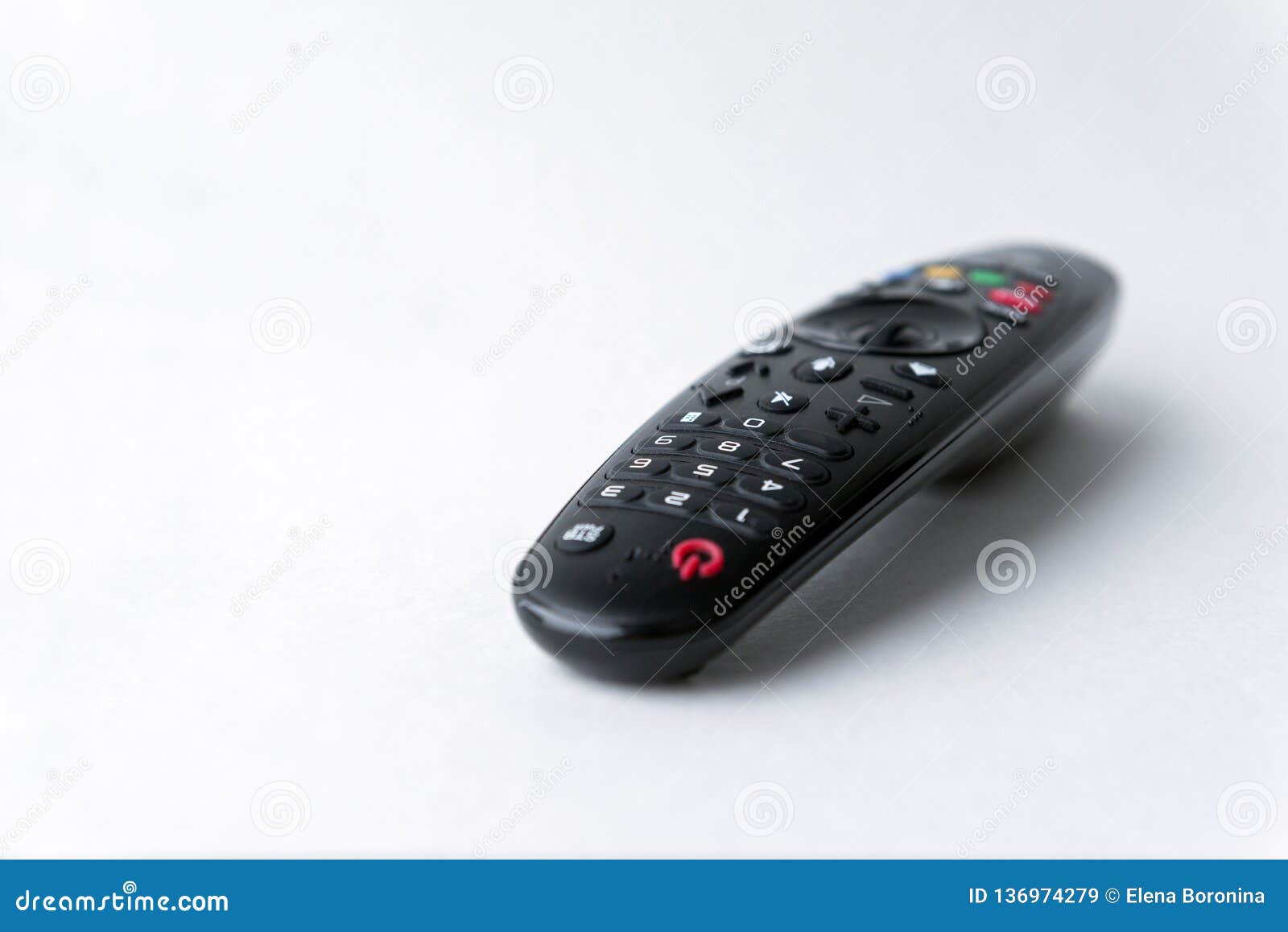 Black, Remote, TV, Buttons, Black, Remote, TV, Buttons Stock Image ...