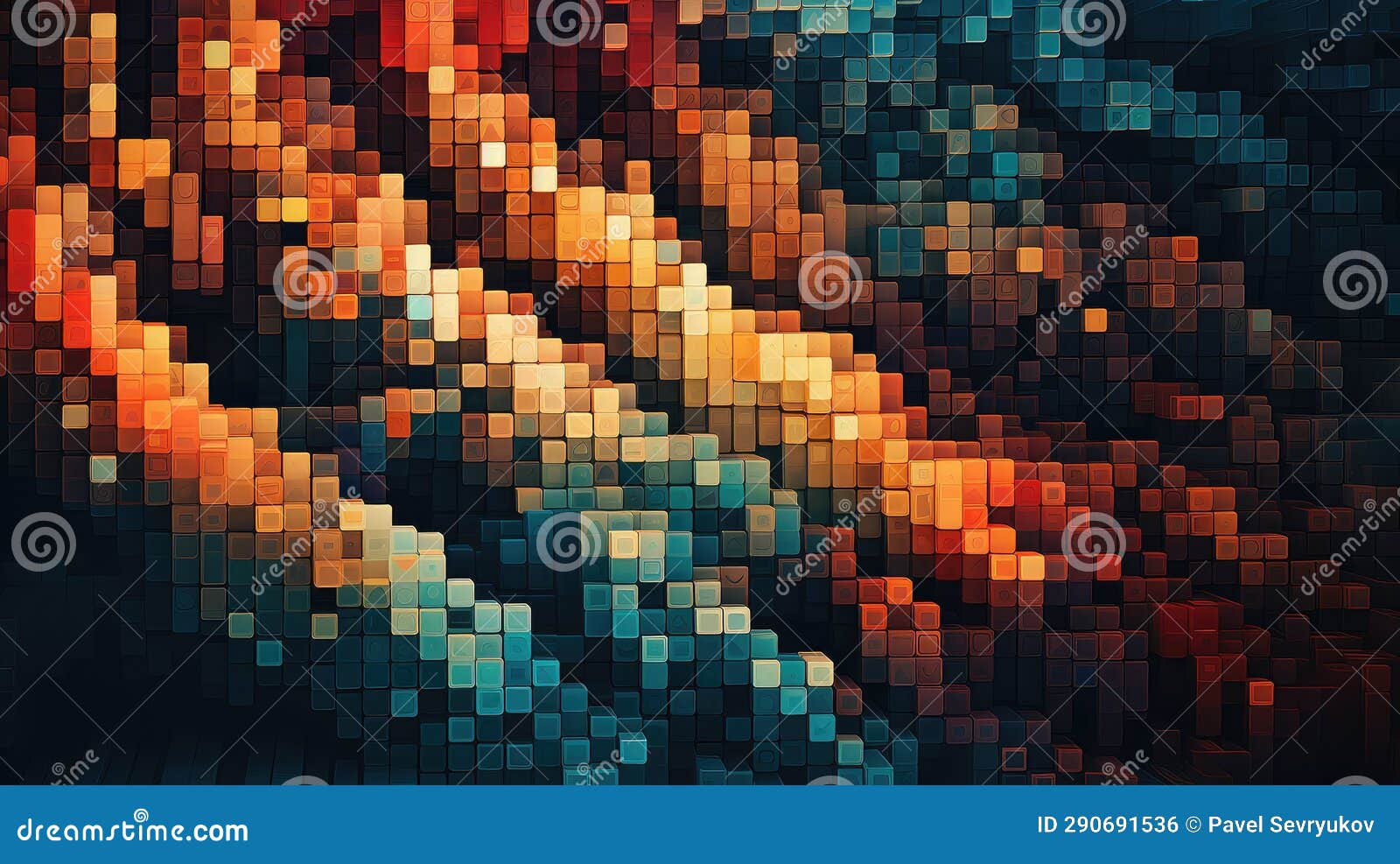 Black retro pixel patterns stock illustration. Illustration of ...