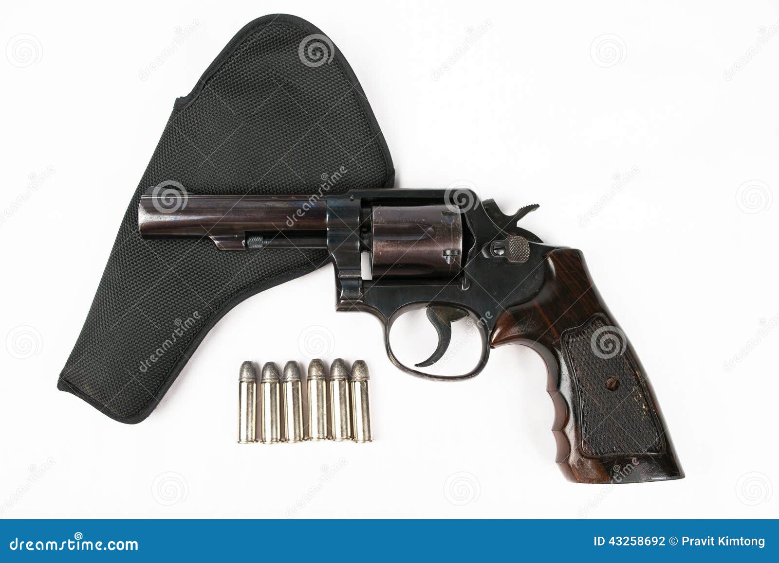 Black Revolver And Old Playing Cards Stock Image | CartoonDealer.com ...