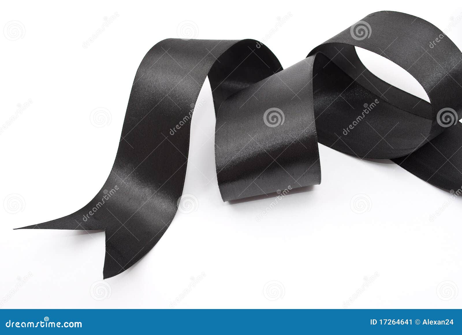 Black ribbon stock image. Image of holiday, design, decoration - 17264641