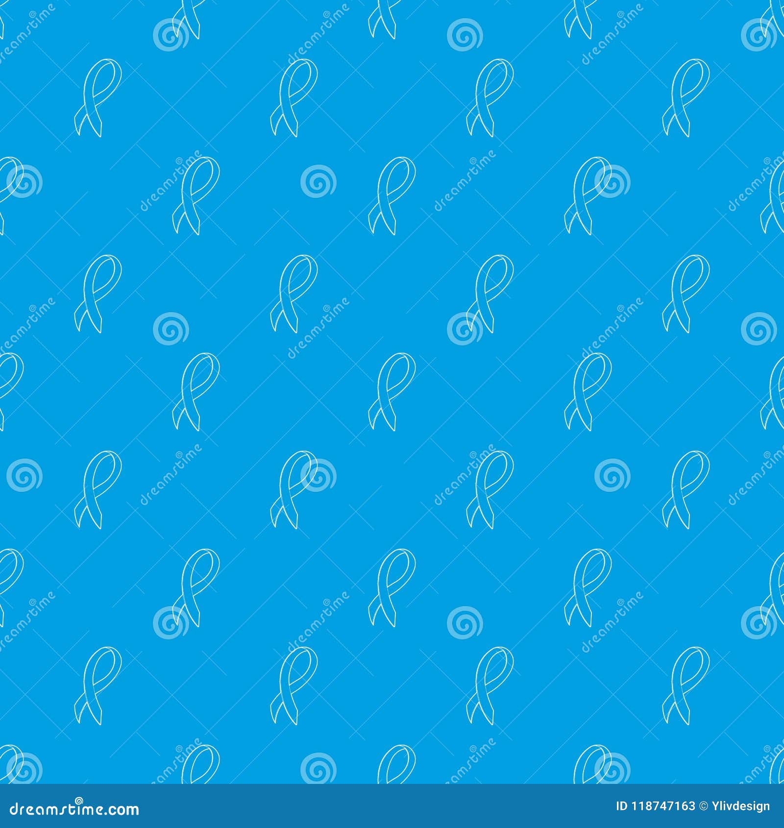 Black Ribbon Pattern Vector Seamless Blue Stock Vector - Illustration ...