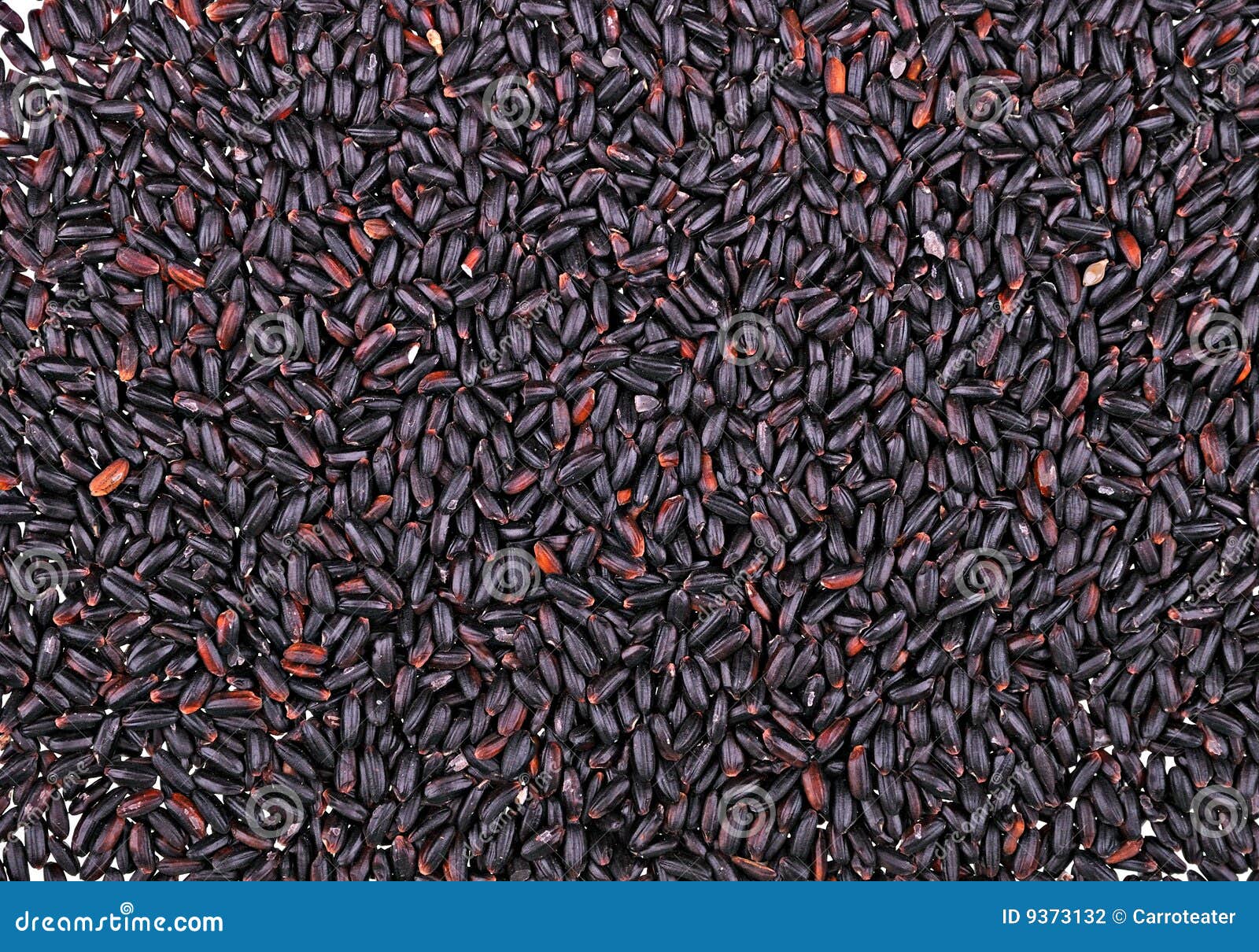 Black rice stock photo. Image of black, brown, detail - 9373132