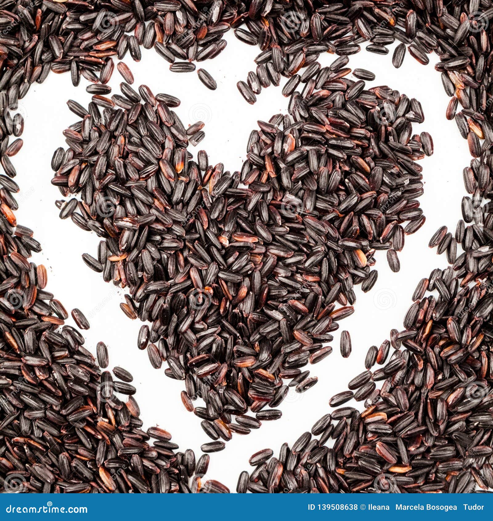 Black rice texture stock photo. Image of nutritious - 139508638