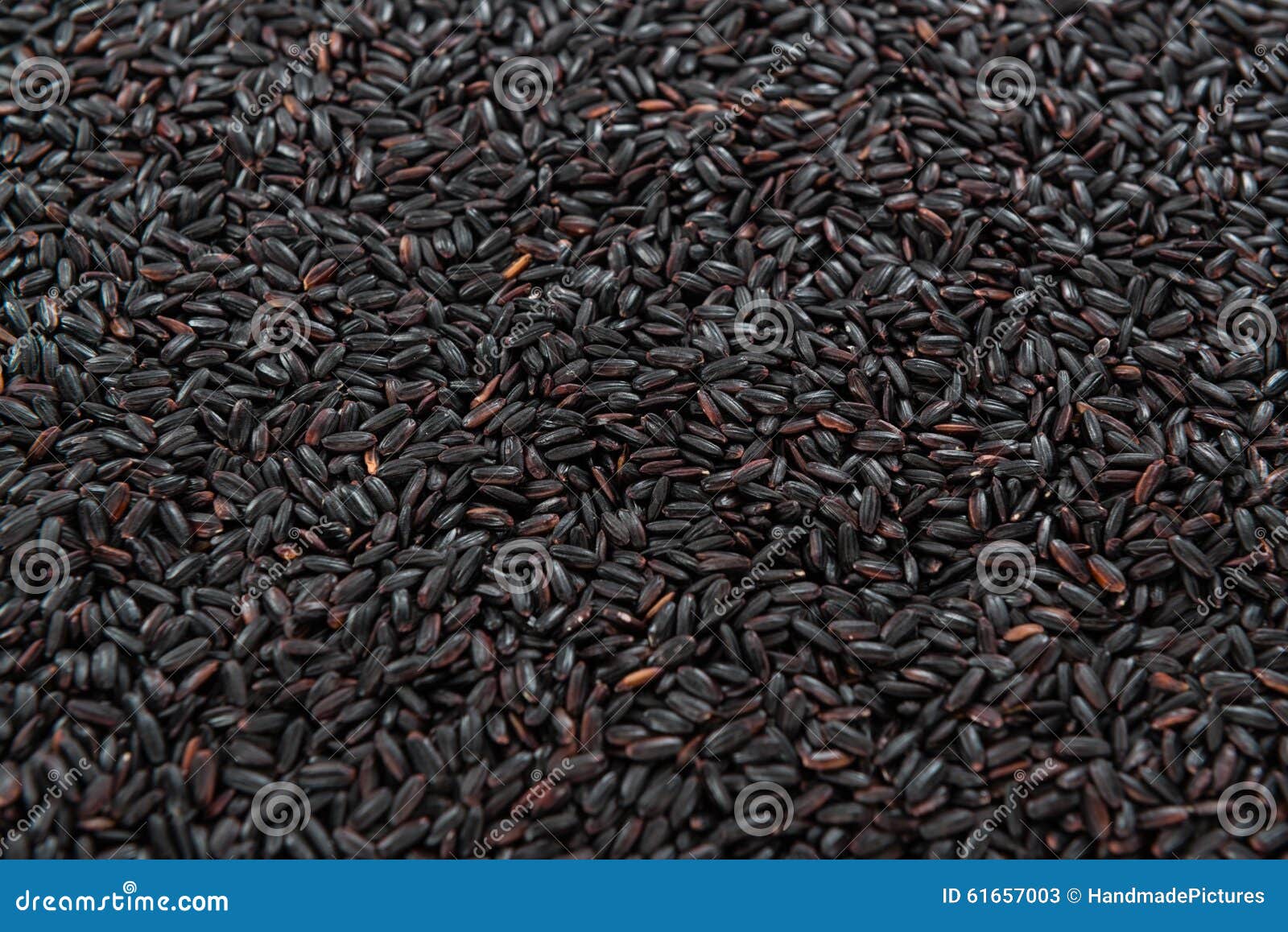 Black Rice (for Use As Background Image or As Texture) Stock Image ...