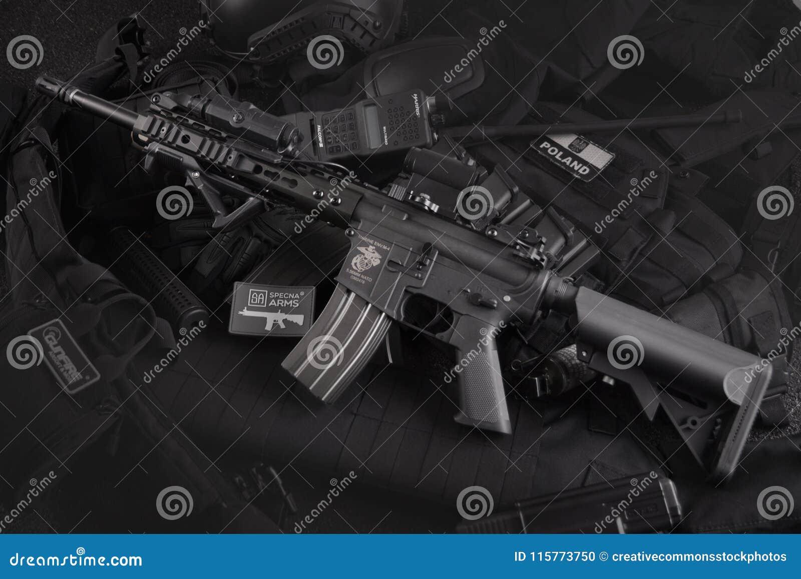 Black Rifle Picture. Image: 115773750