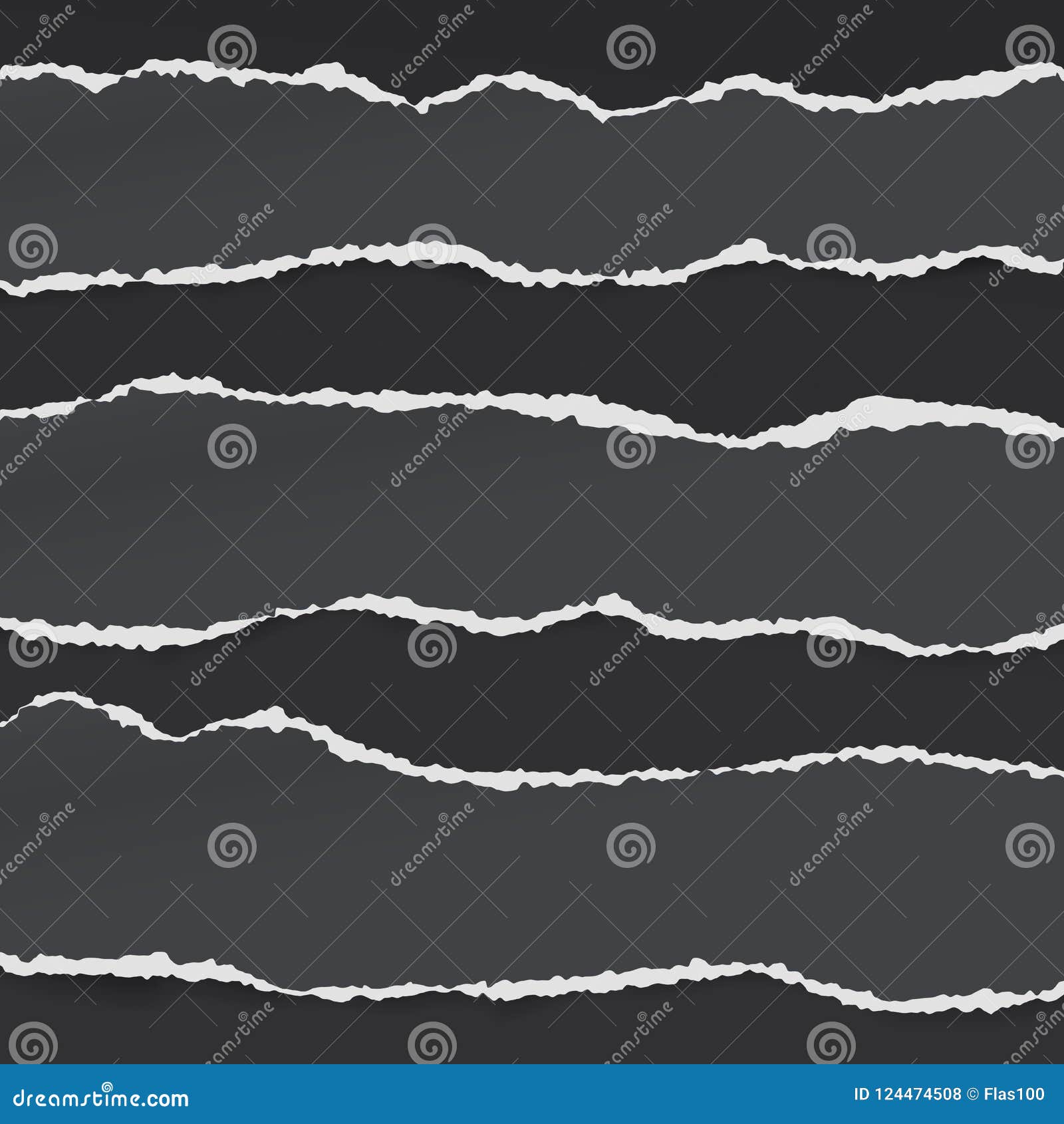 Black Ripped Paper Vector Illustration | CartoonDealer.com #195644292
