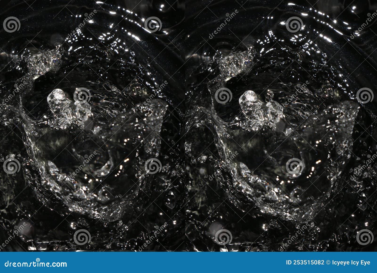 Black Ripple Water Abstract Background Stock Photo - Image of splashing ...