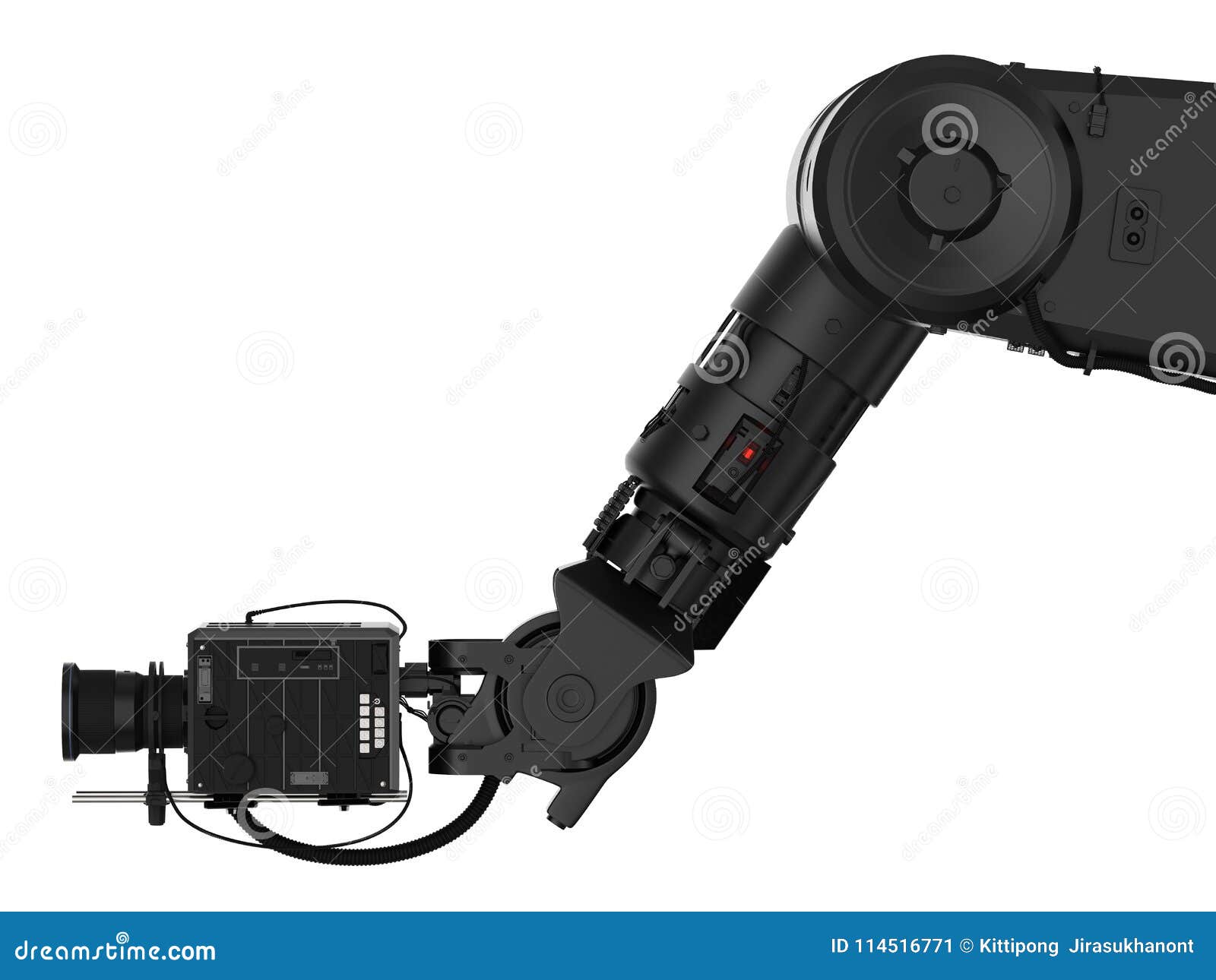 Robotic Camera With Dolly Royalty-Free Stock Image | CartoonDealer.com ...