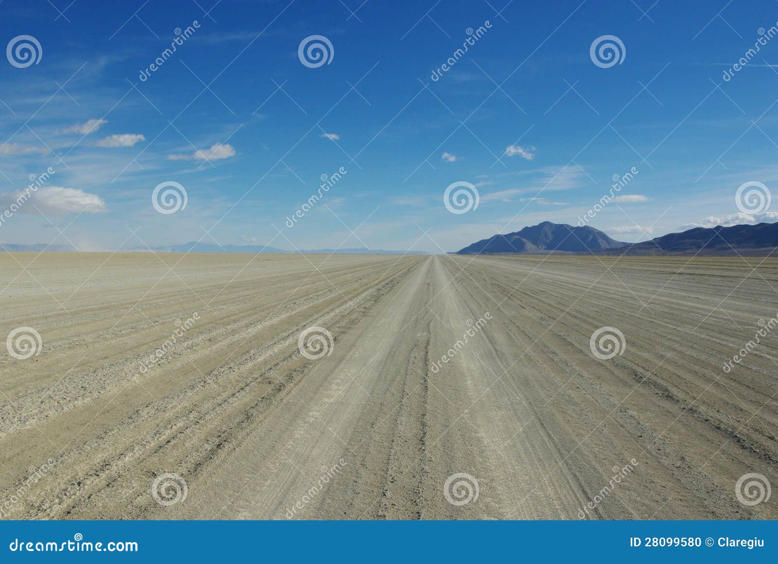 Black Rock Desert Playa, Wide Open, Nevada Stock Photo - Image of ...