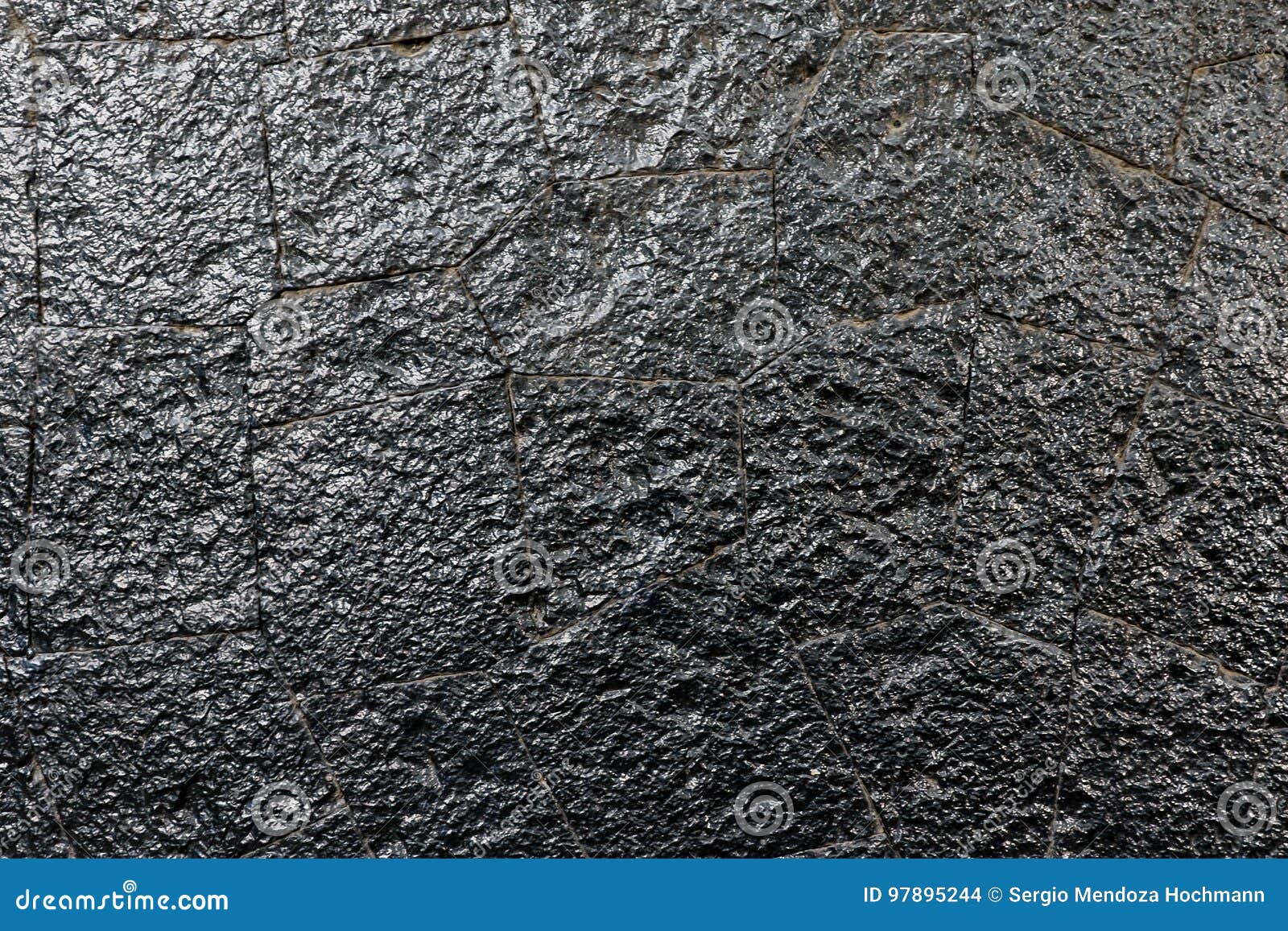 Black rock wall texture stock photo. Image of concrete - 97895244