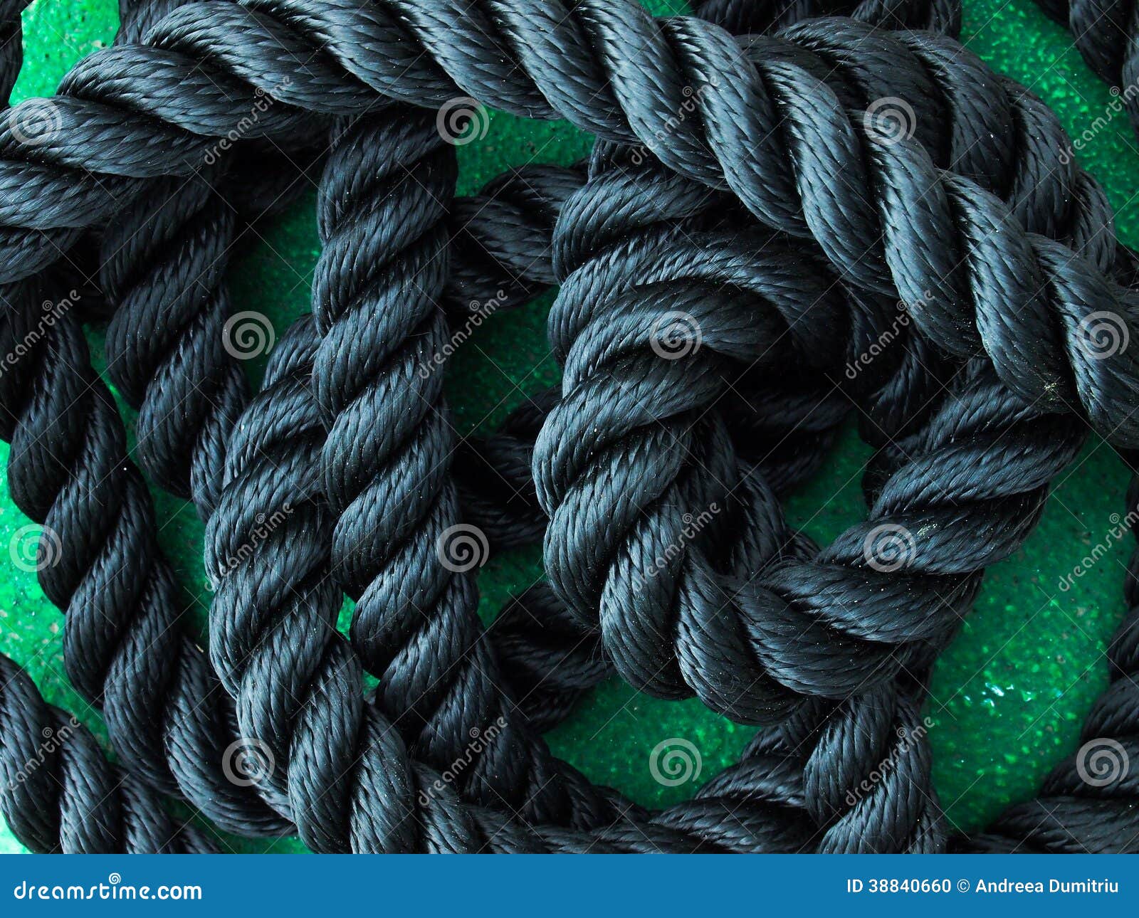 Black Rope stock photo. Image of lariat, loop, cutout - 38840660