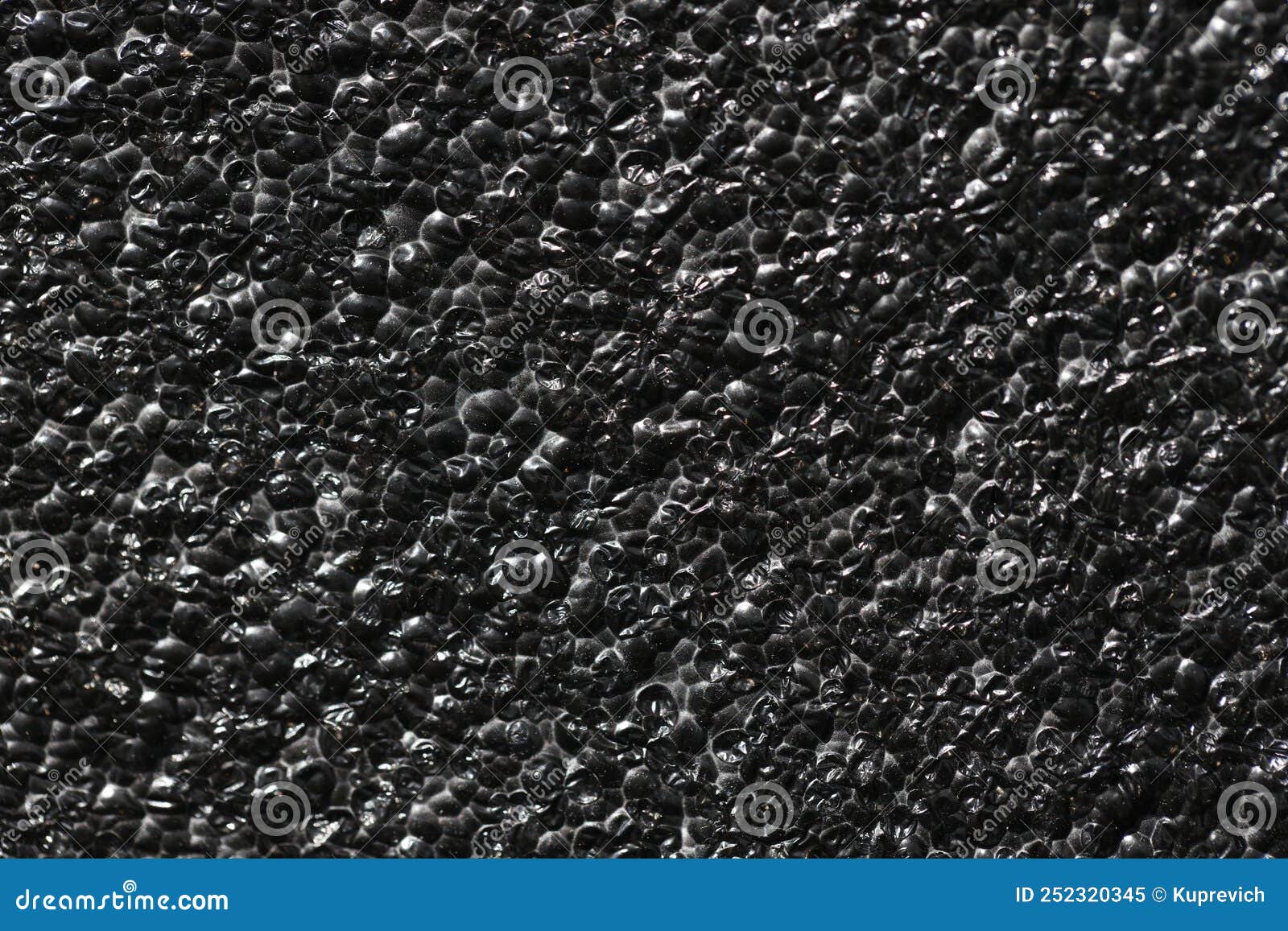 Black Rough Concrete Gravel Wall Background Texture Stock Image - Image ...
