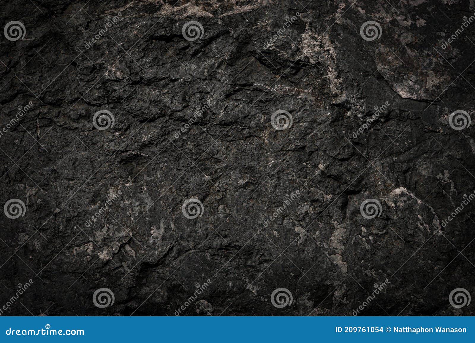 Black Rough Stone Wall Texture Stock Photo - Image of concept, marble ...