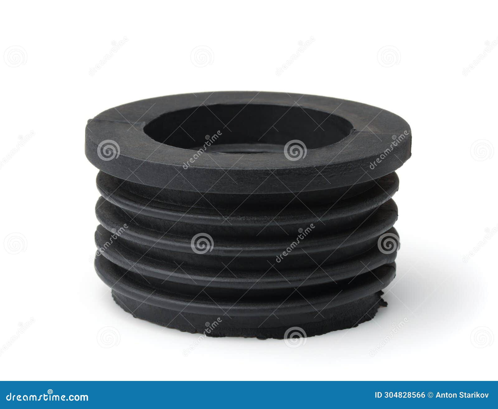 Black rubber seal cuff stock photo. Image of gasket - 304828566