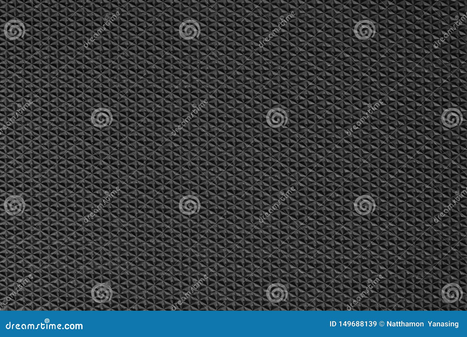 Black Rubber Texture Background with Seamless Pattern Stock Image ...