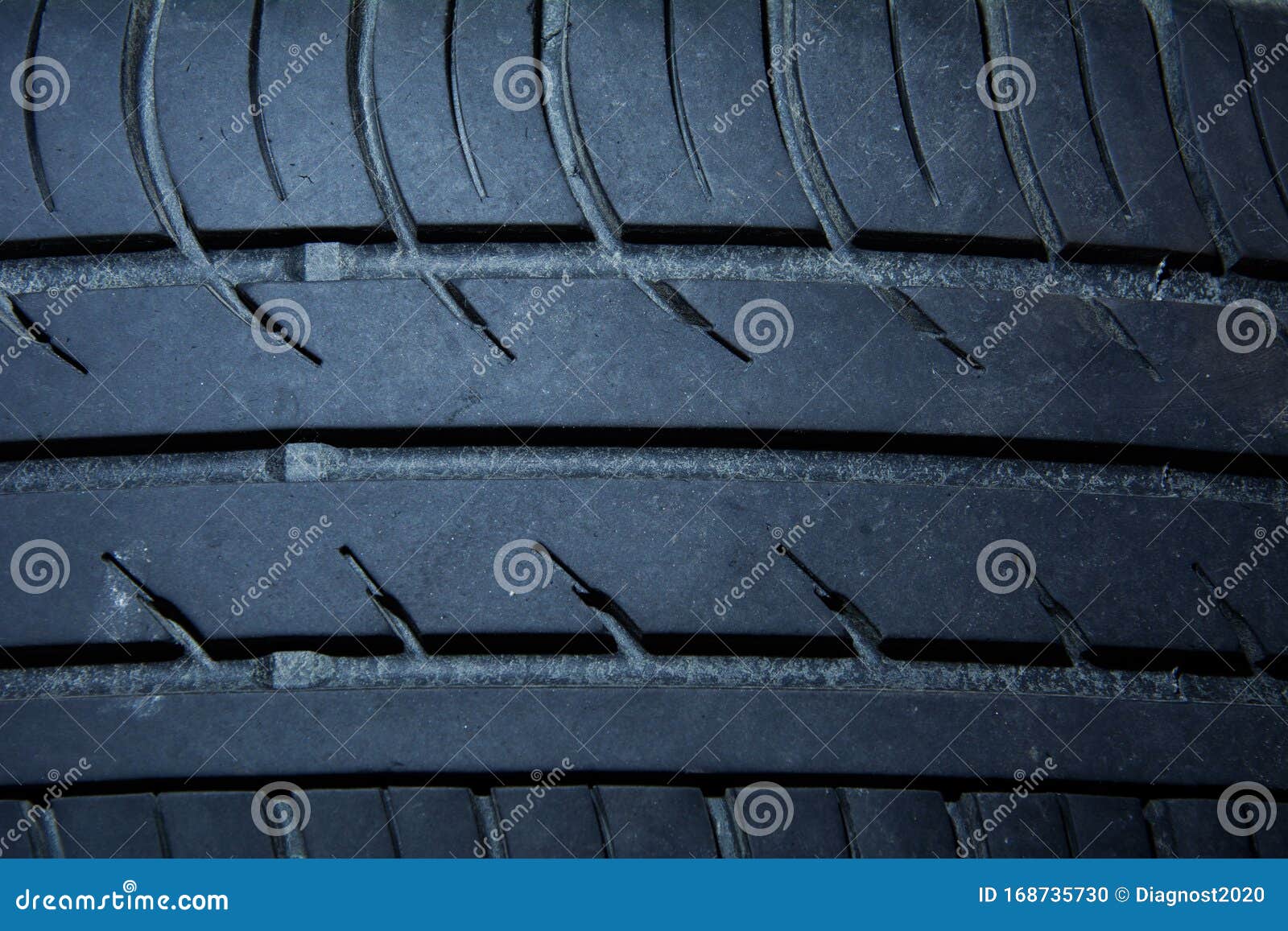 Black Rubber Tire. Closeup View Texture or Background Stock Photo ...