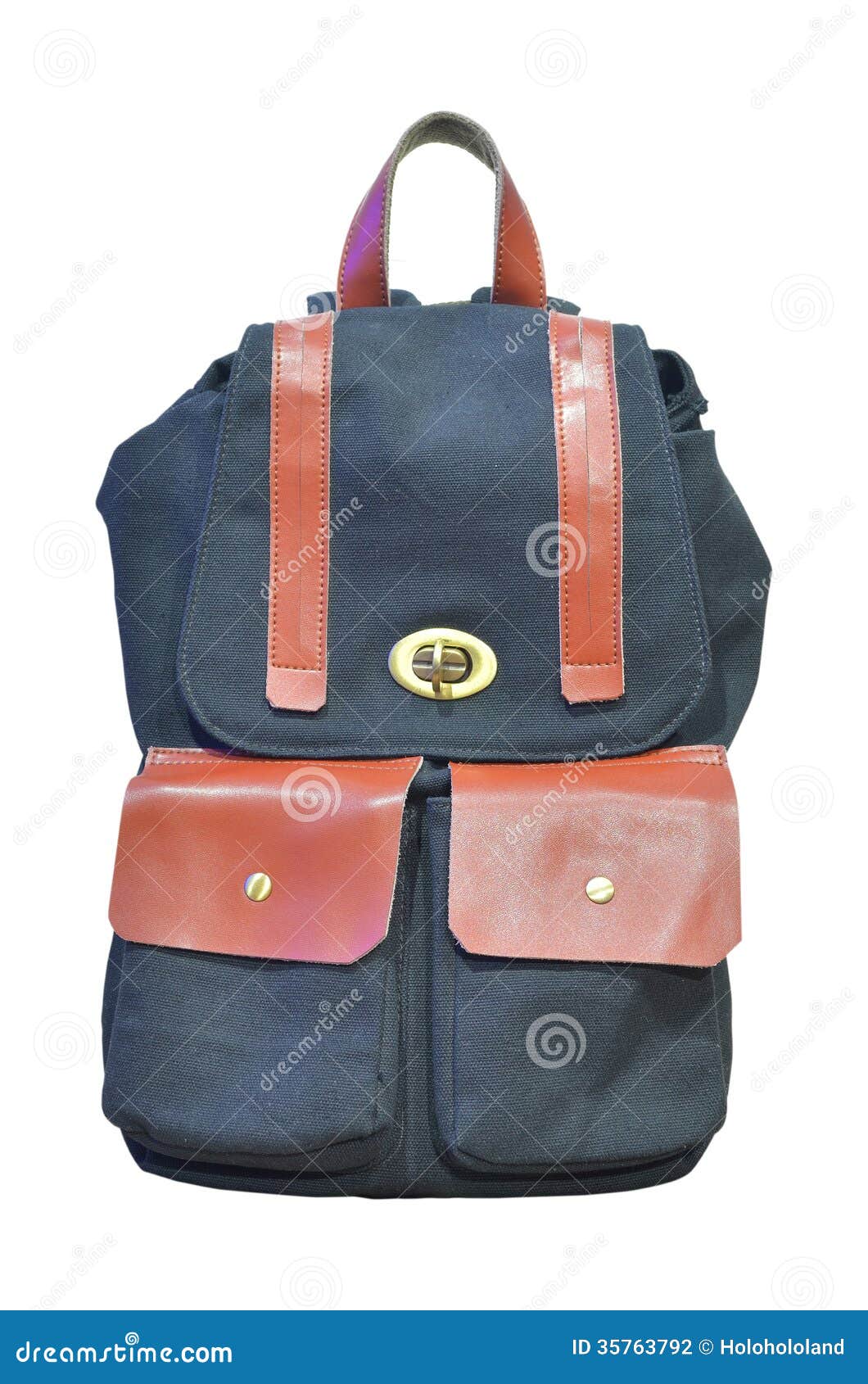 Black rucksack stock photo. Image of carry, advantage - 35763792