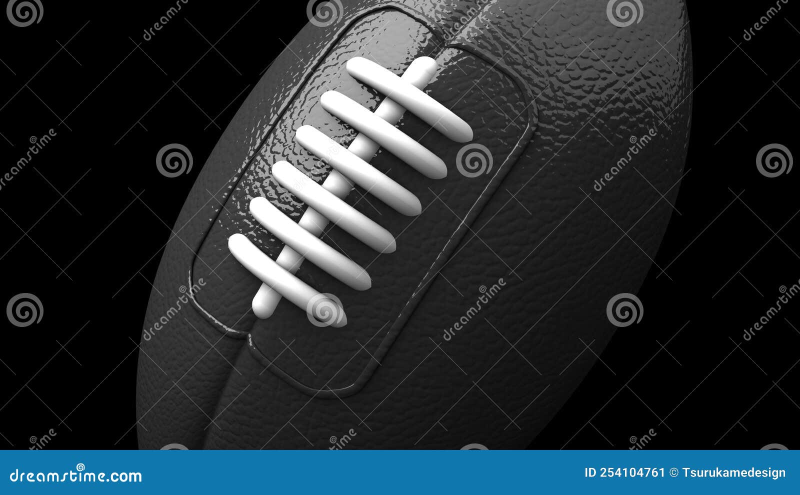 Black Rugby Player Running With Ball. Vector Illustration ...