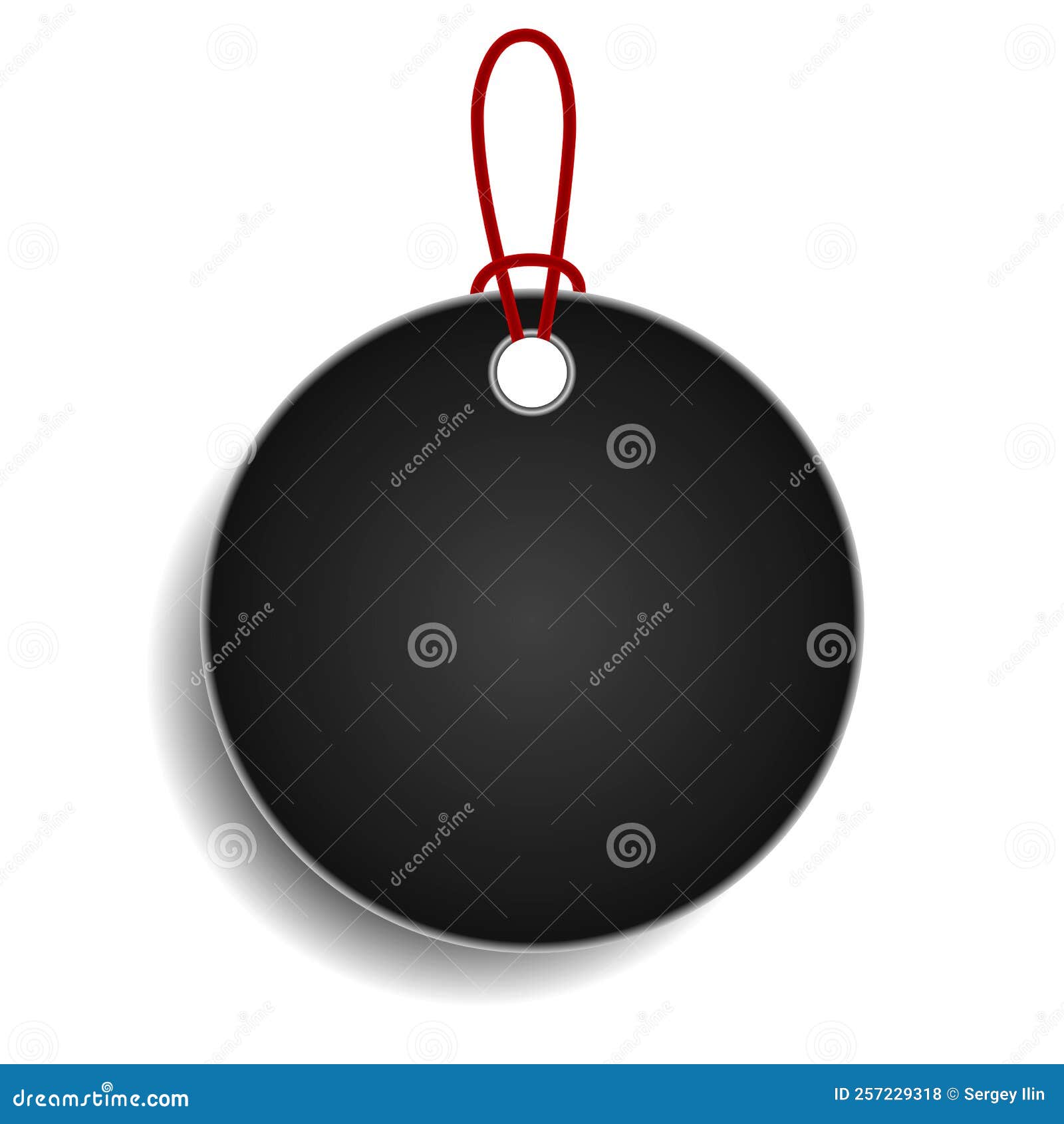 Black Sales Tag. Vector Illustration Stock Vector - Illustration of ...