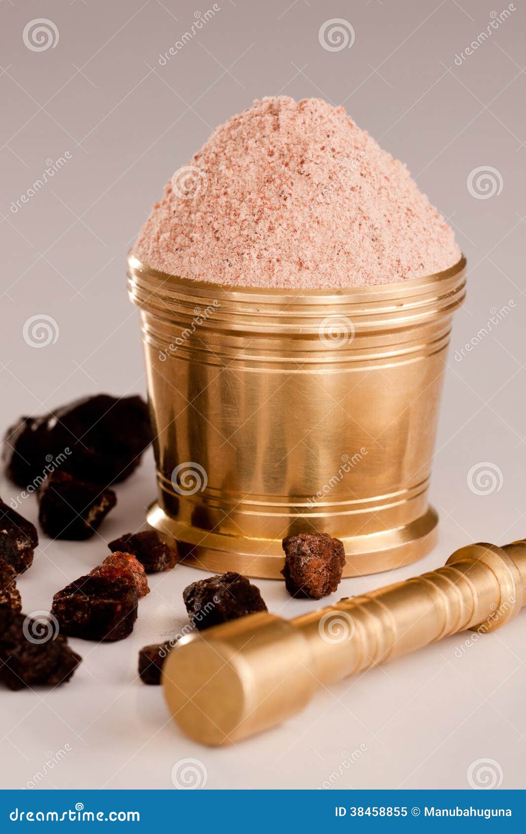 Black Salt Powder stock image. Image of seasoning, himalayan - 38458855
