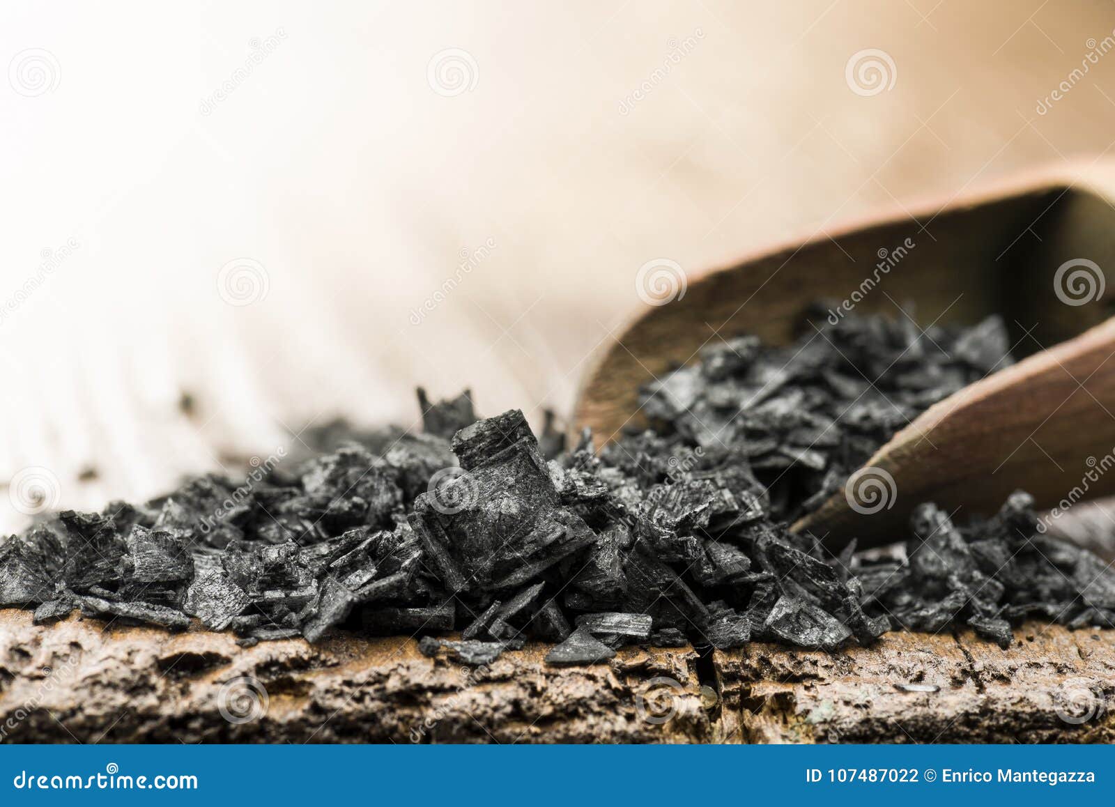 Black salt stock photo. Image of cooking, salty, recipe - 107487022