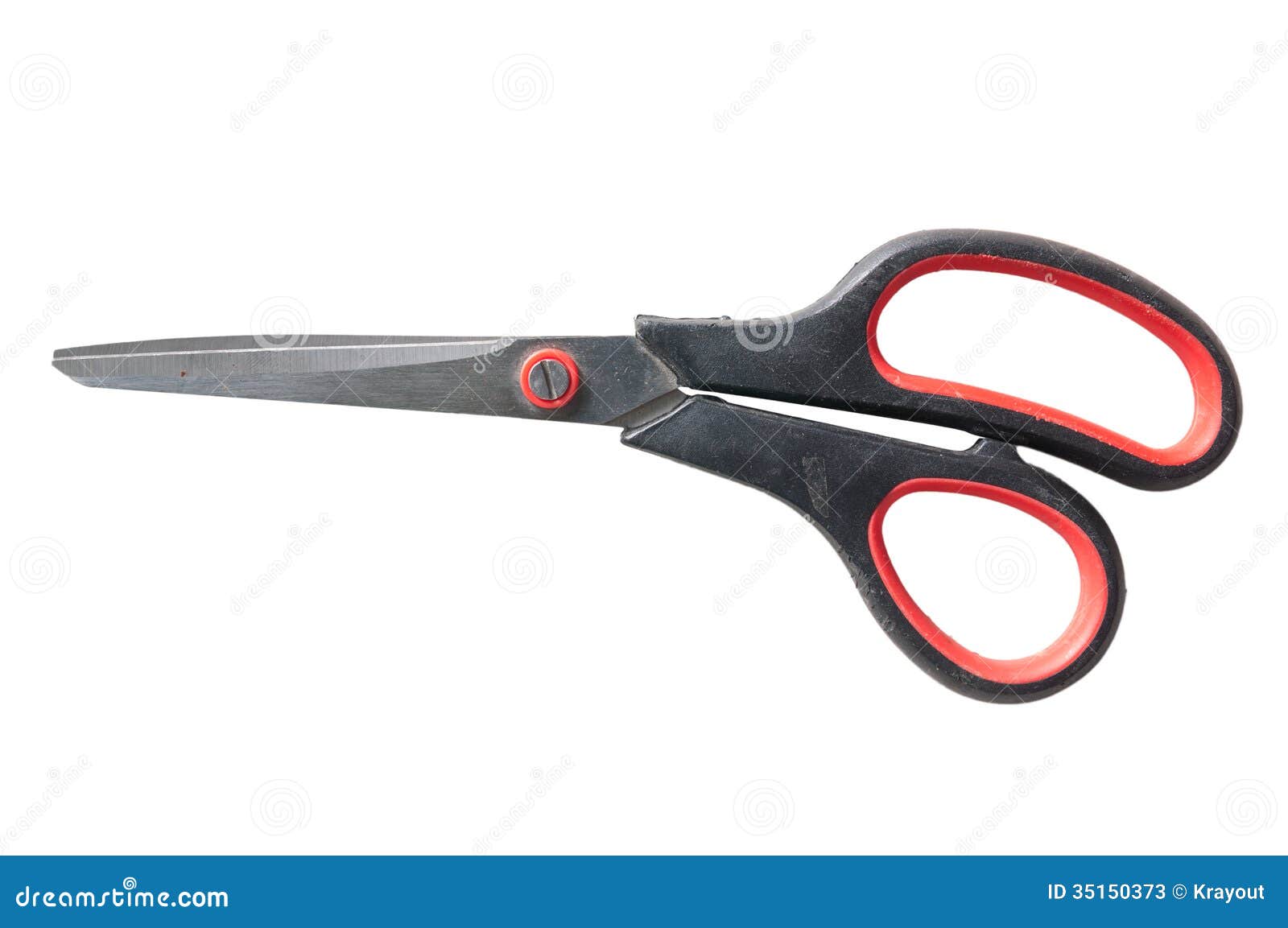 Black scissors stock image. Image of isolated, steel - 35150373