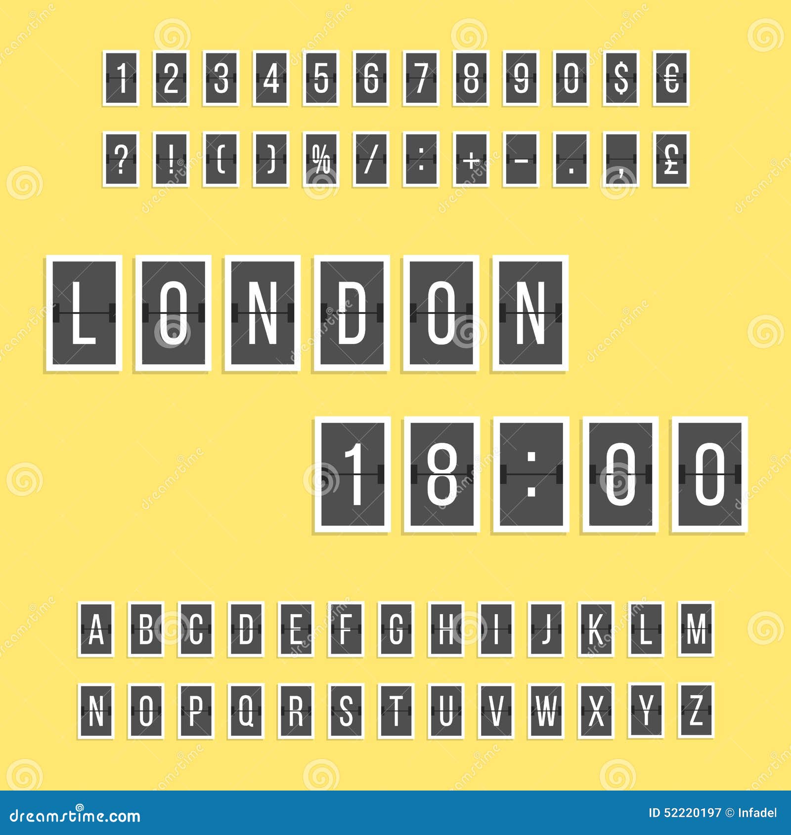 Black Scoreboard Letters And Numbers Alphabet Cartoon Vector ... Black Scoreboard Letters And Numbers Alphabet Cartoon Vector ...