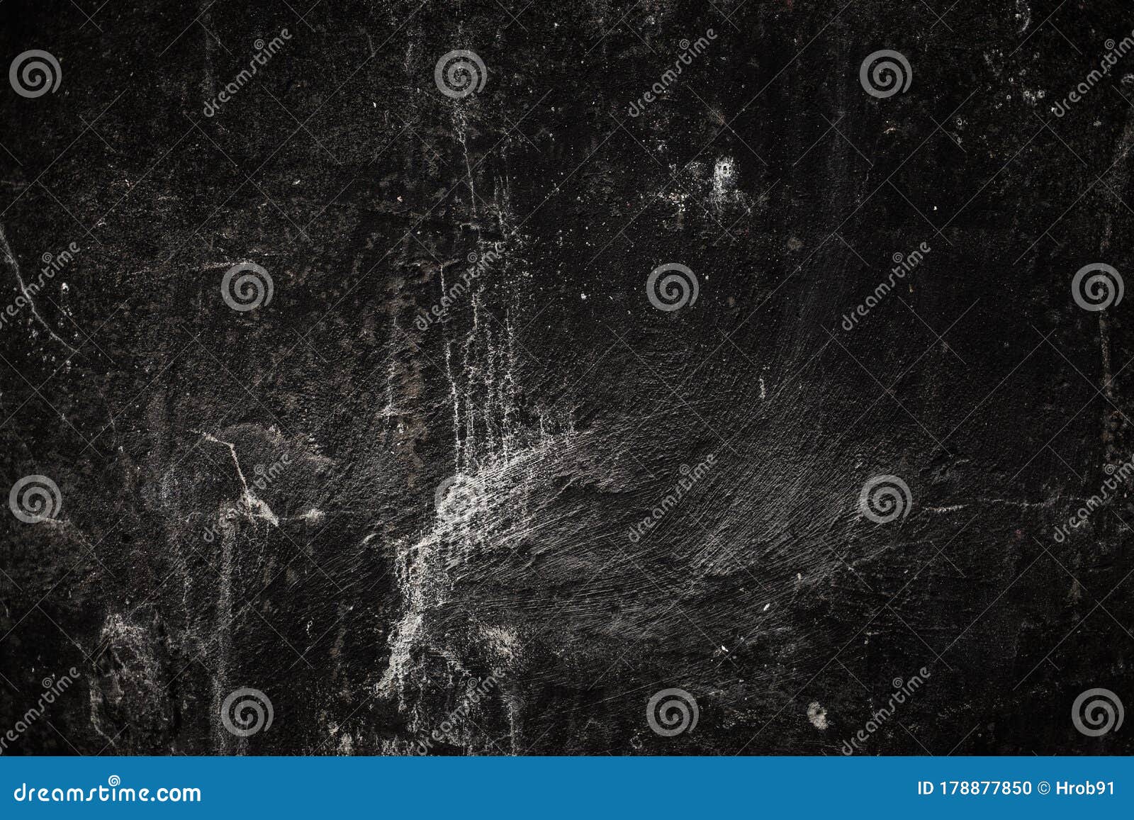 Black Scratched and Damaged Wall Texture Stock Photo - Image of macro ...